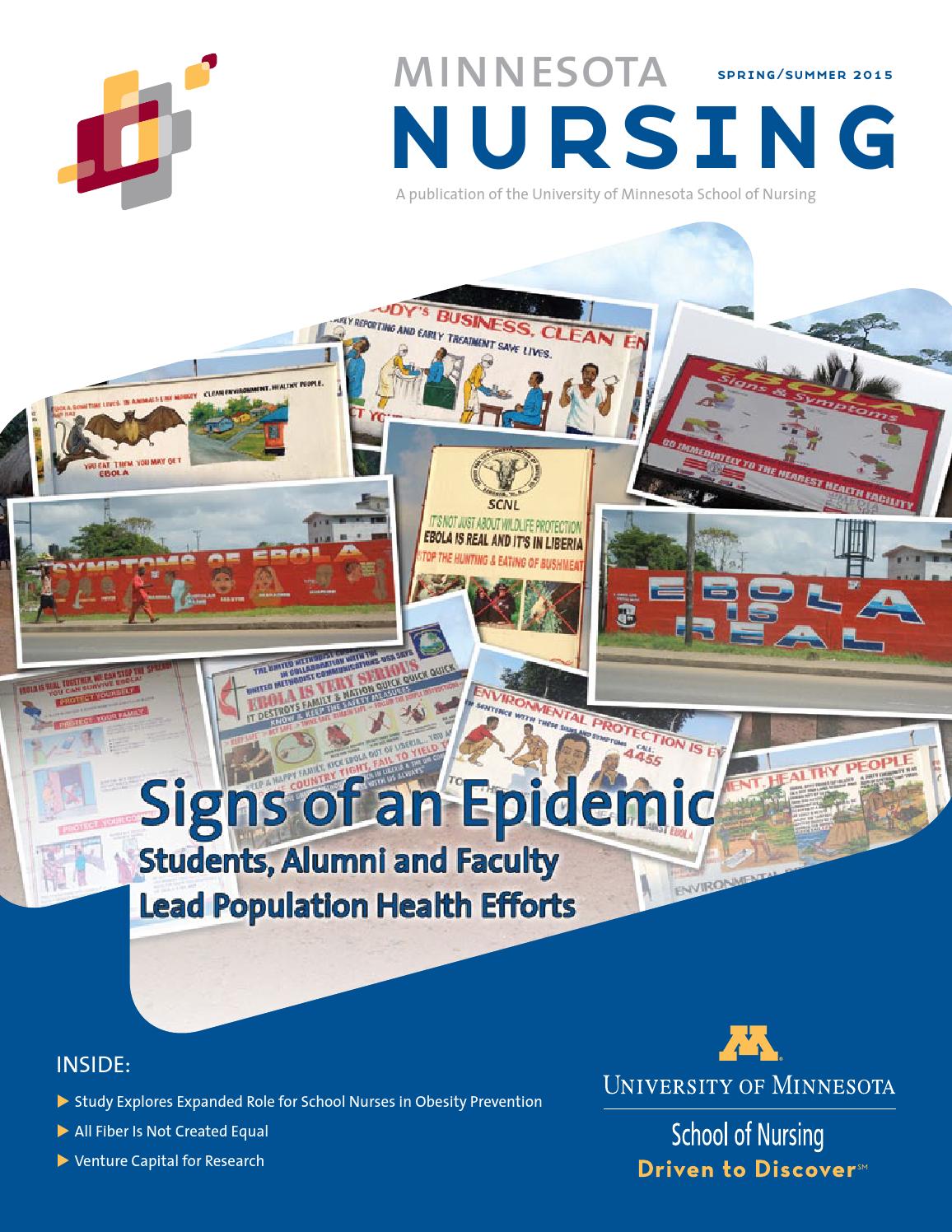 Minnesota Nursing Spring-Summer 2015 by School of Nursing - Issuu