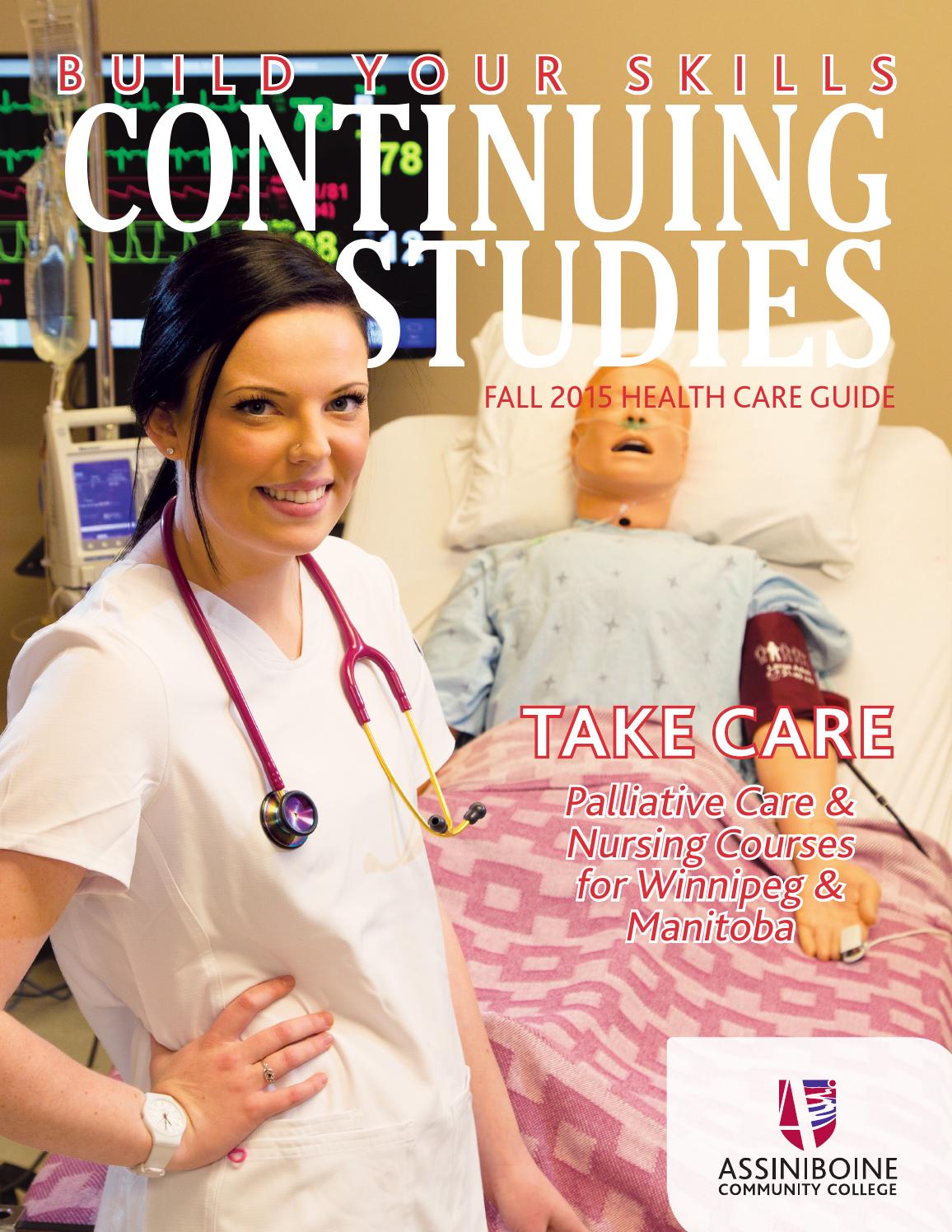 Winnipeg health-care courses, Fall 2015 by Assiniboine Community ...