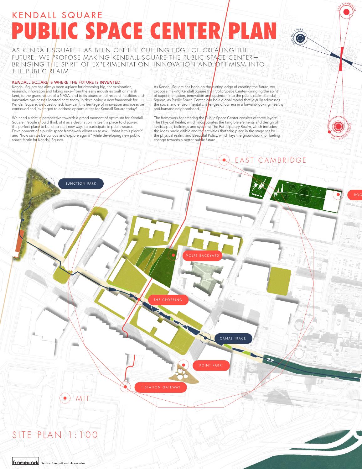 Kendall Square Public Space Center Plan - Full Document by Framework ...