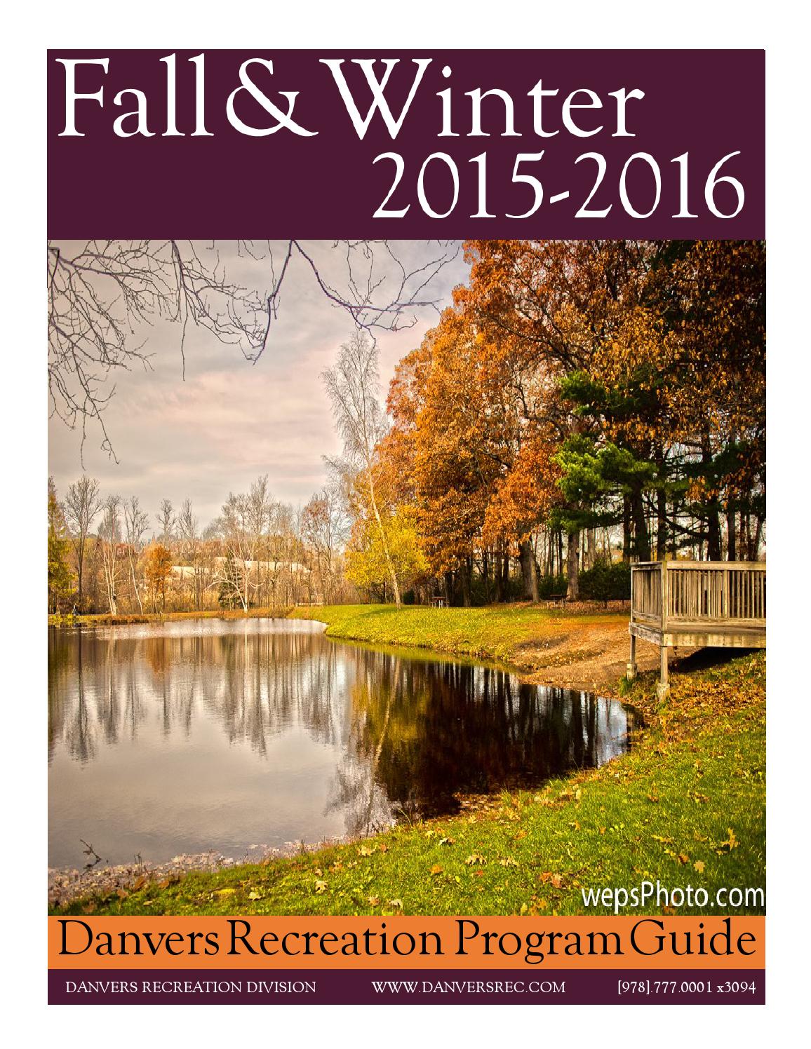 Danvers Recreation Fall & Winter Brochure 2015-2016 by Nick Campion - Issuu