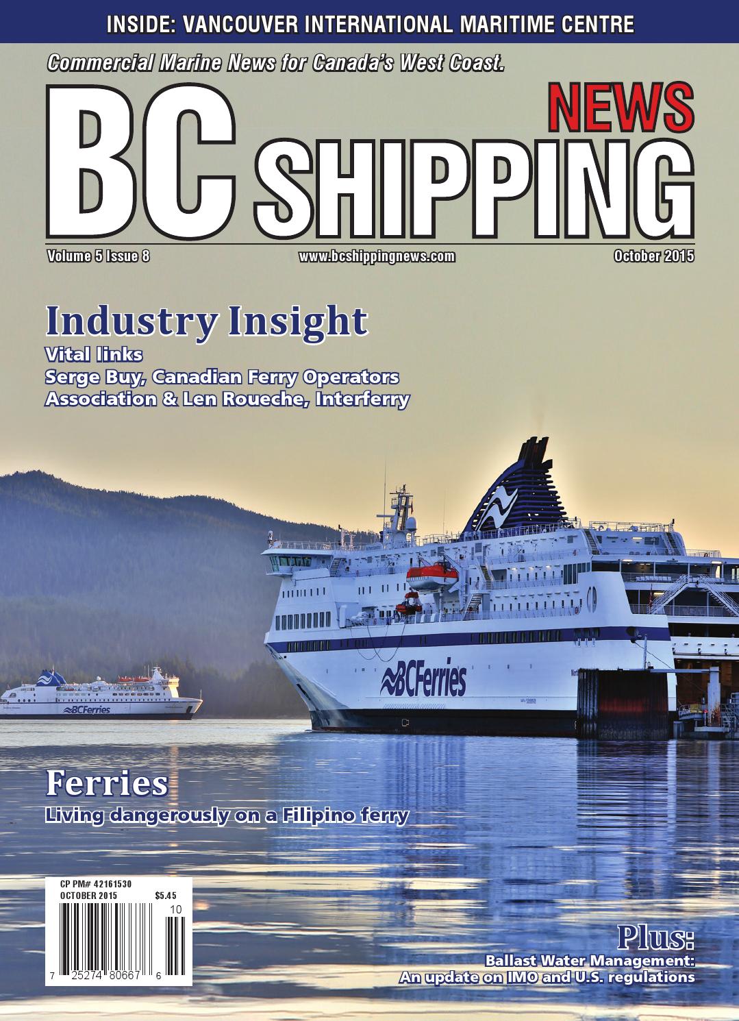 BC Shipping News - October 2015 by McIvor Communications - Issuu