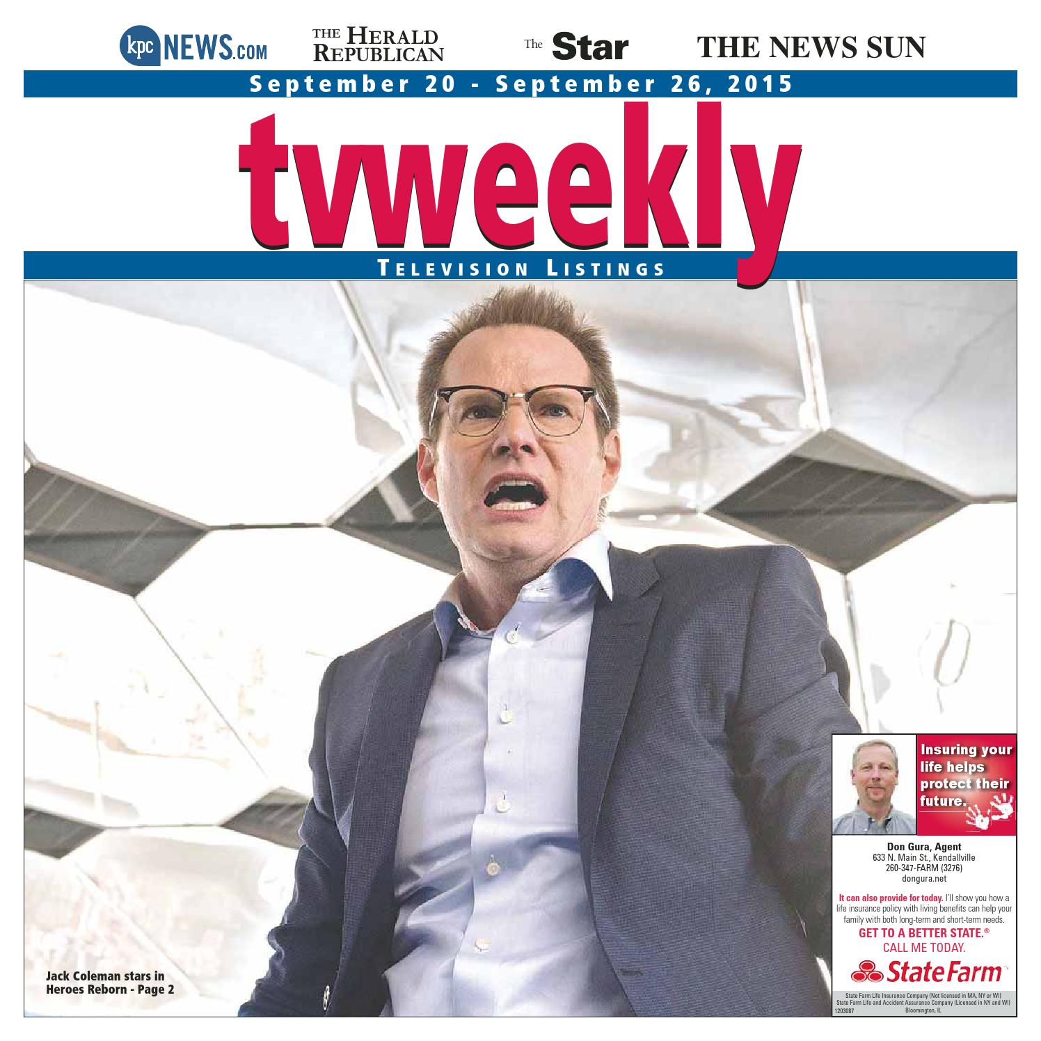 TV Weekly - Sept. 20, 2015 by KPC Media Group - Issuu