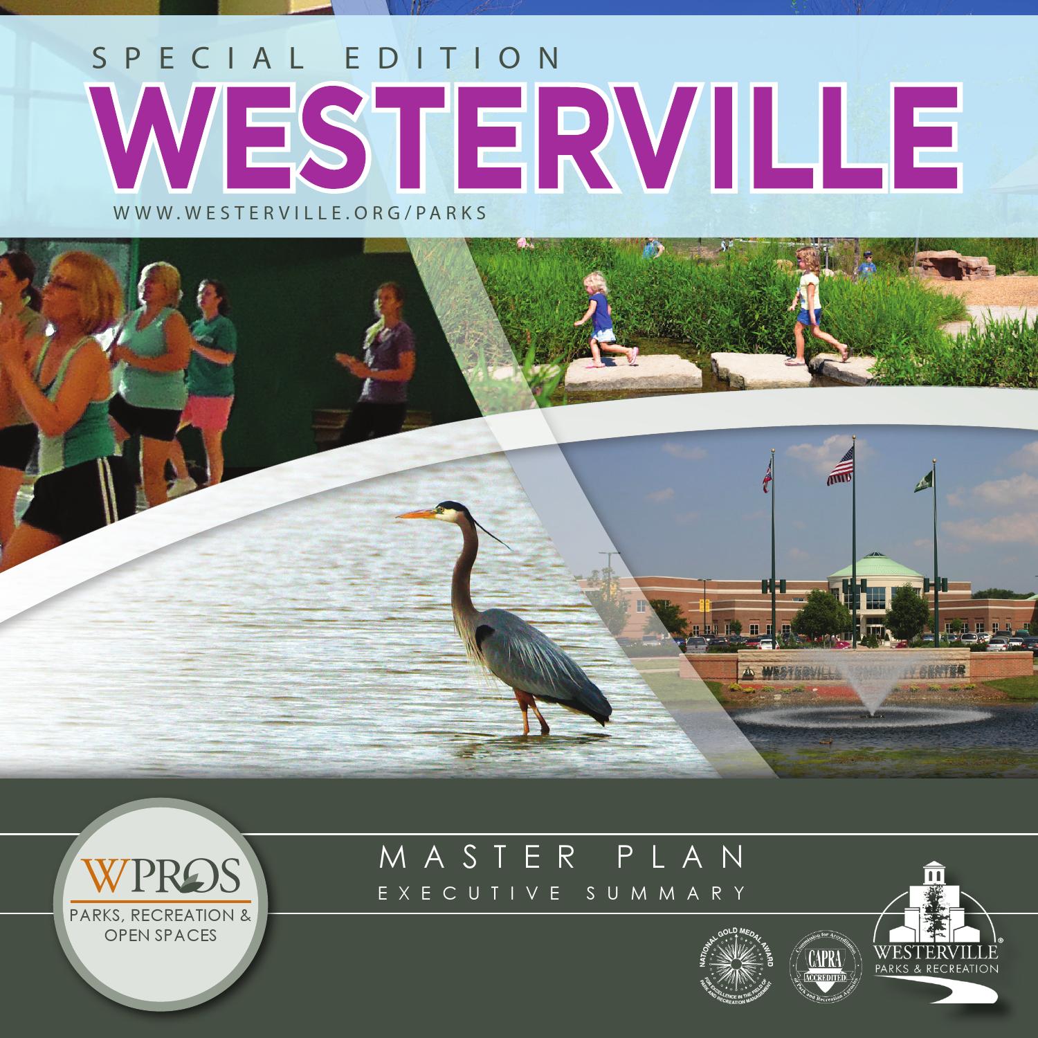 Westerville Parks and Recreation Master Plan Executive Summary by City ...