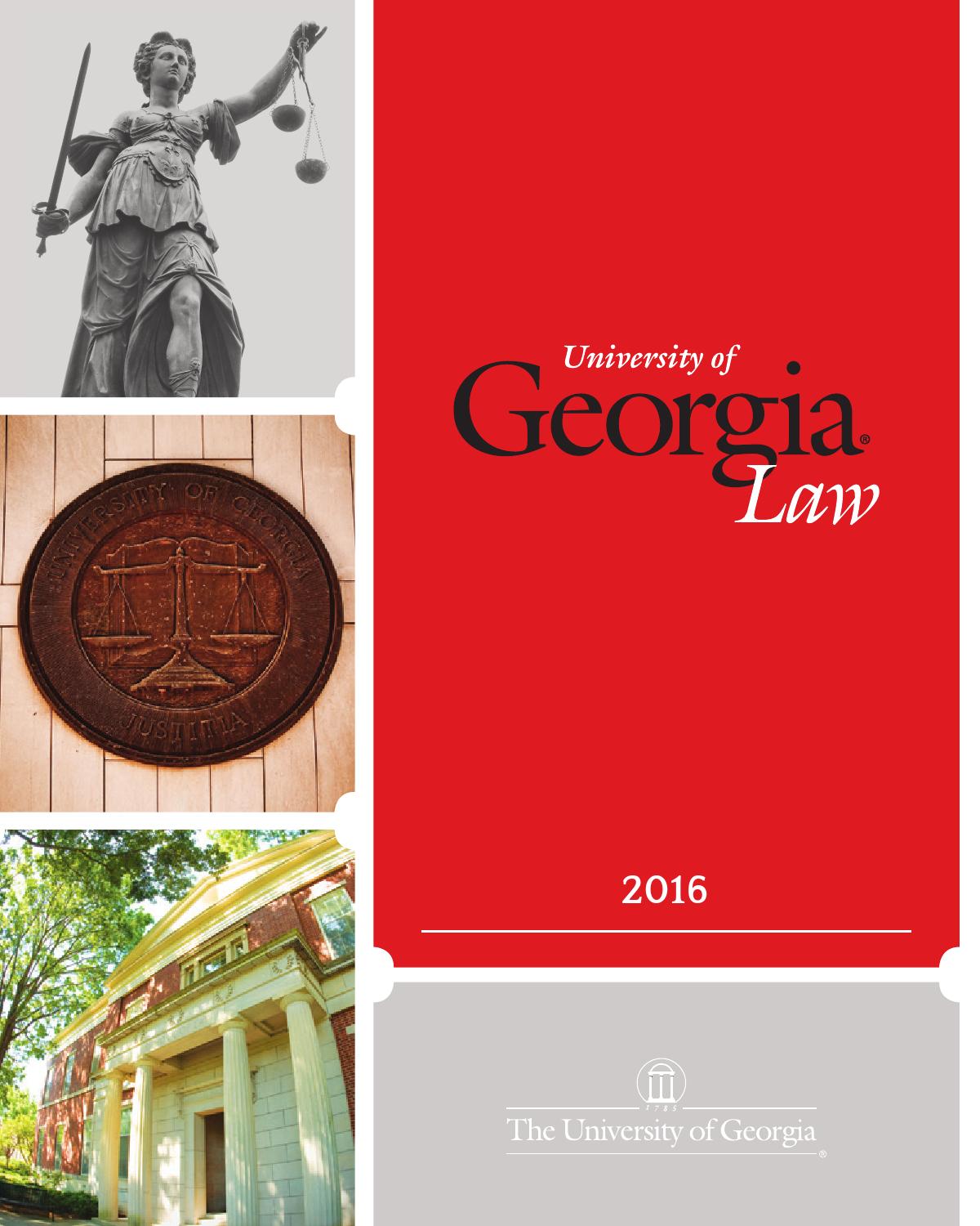 Viewbook 2016 by University of Georgia School of Law - Issuu