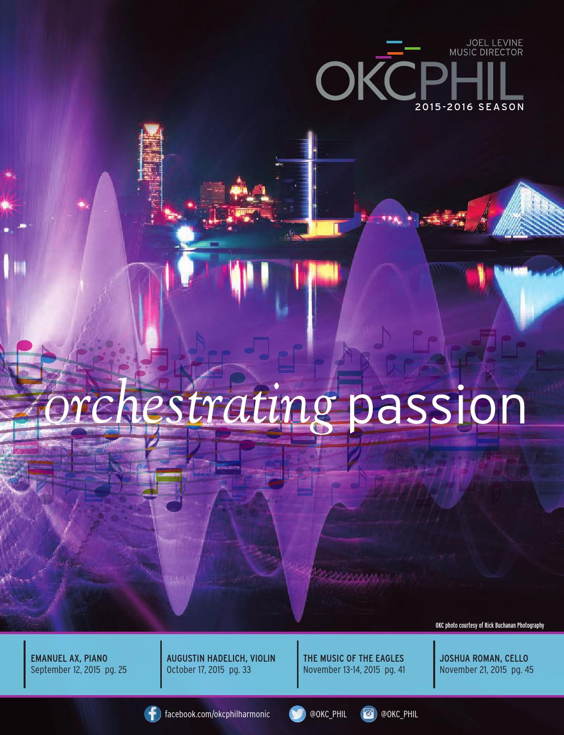 OKC PHIL program magazine 2015-2016 Edition 1 by OKC Phil Program ...