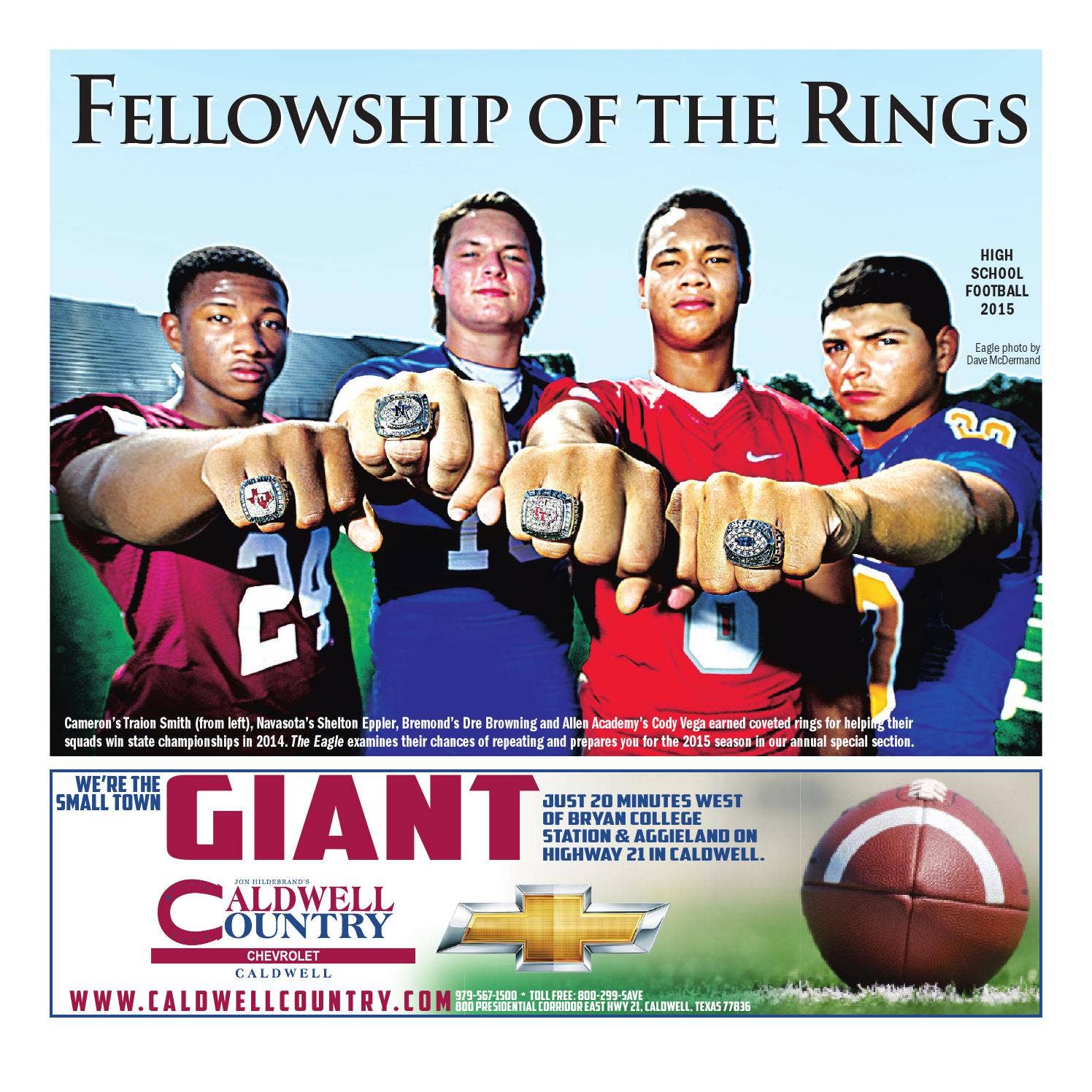 High School Football by The Eagle Advertising Department - Issuu