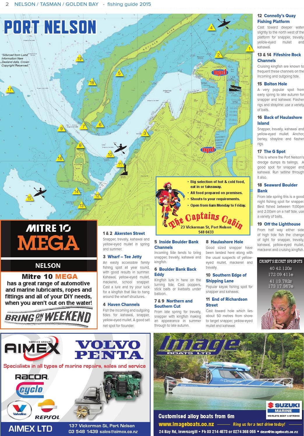 Fishing Guide - Nelson Tasman Golden Bay by The Fishing Paper - Issuu