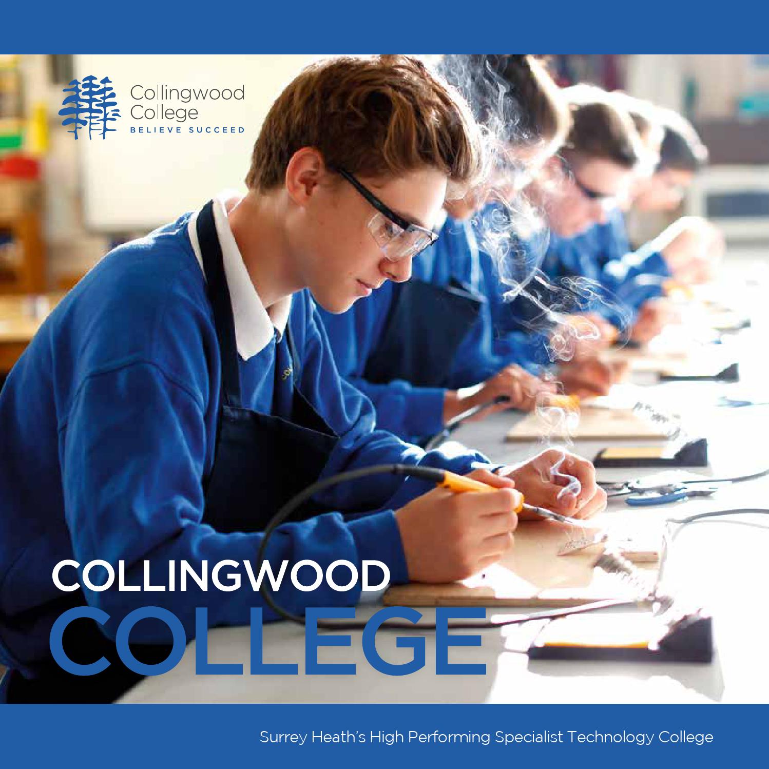 Collingwood College Prospectus by Cleverbox UK Ltd - Issuu