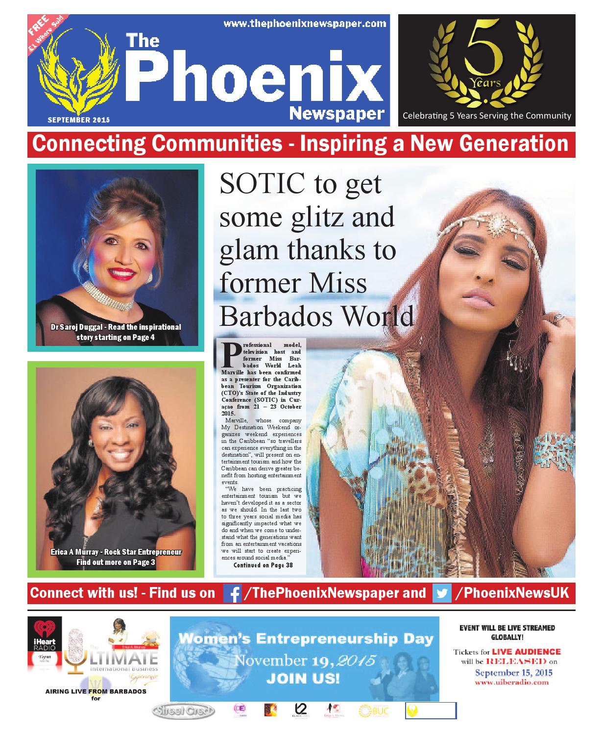 The Phoenix Newspaper - September 2015 by The Phoenix Newspaper - Issuu