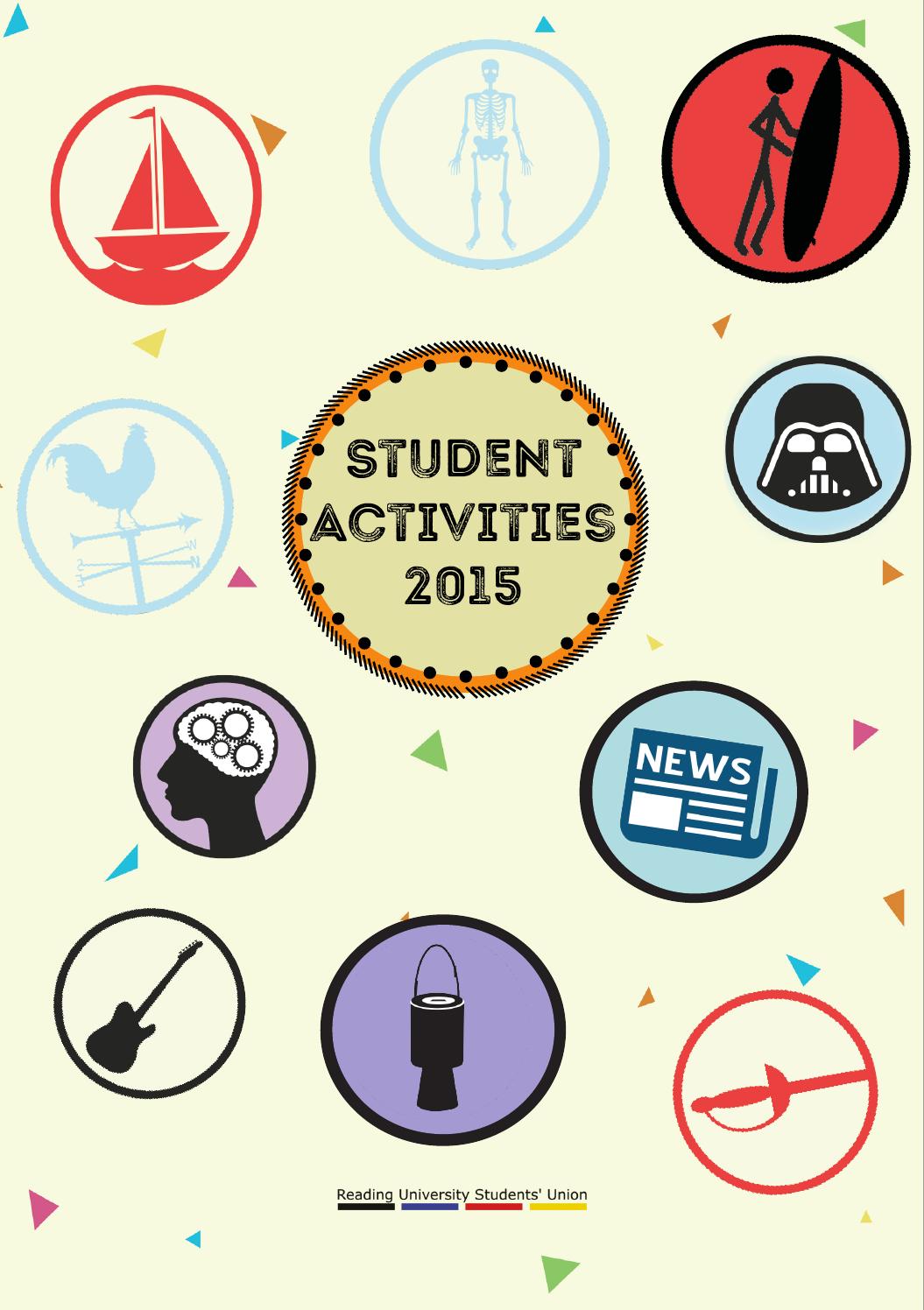 RUSU Student Activities Booklet 2015 by Reading University Students ...
