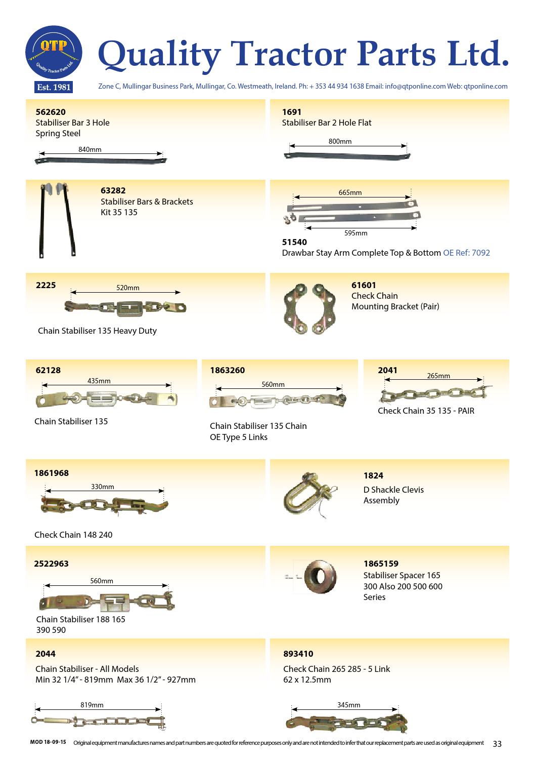 Qtp linkage by Quality Tractor Parts - Issuu
