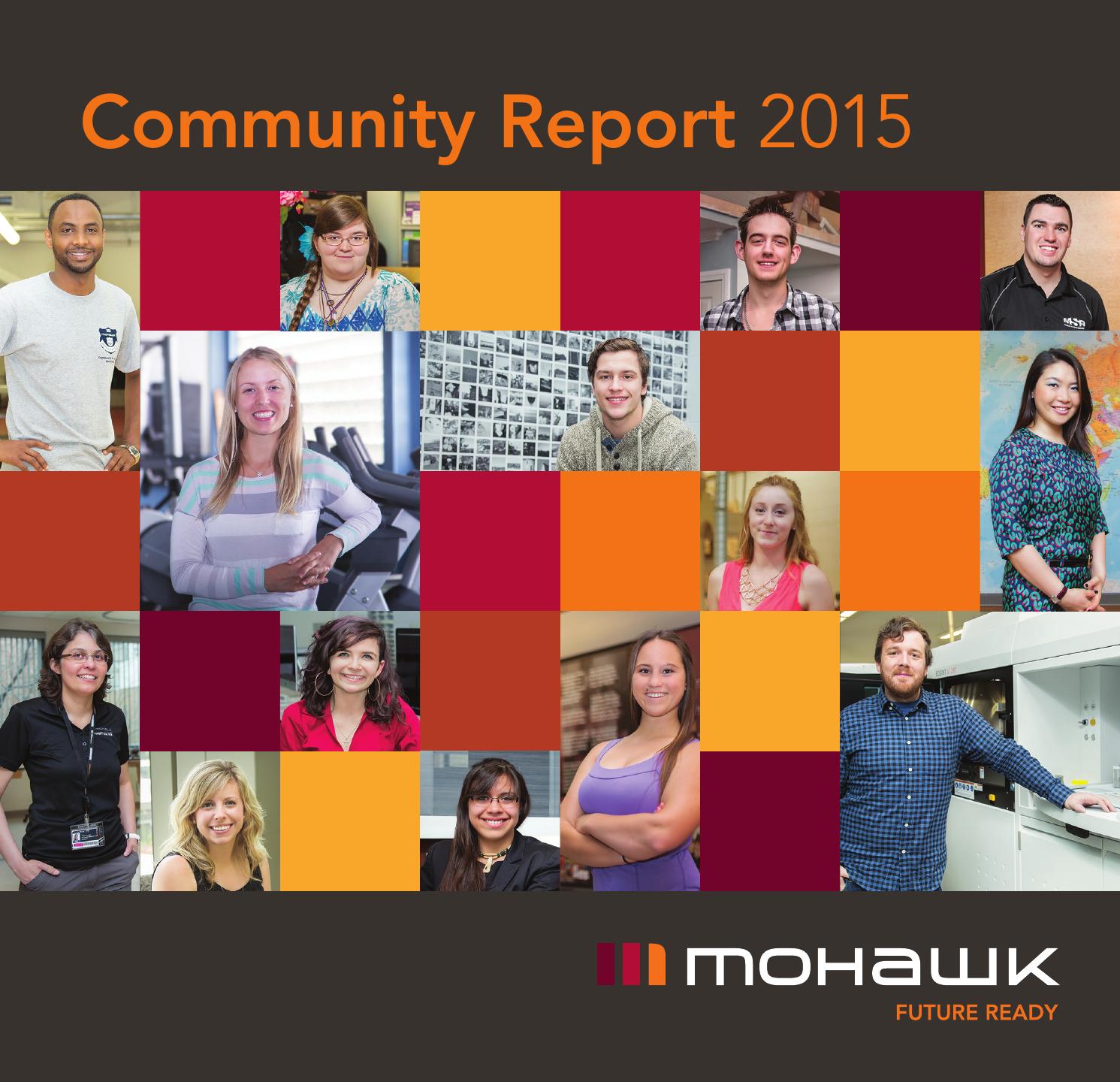 Community Report 2015 by Mohawk College - Issuu