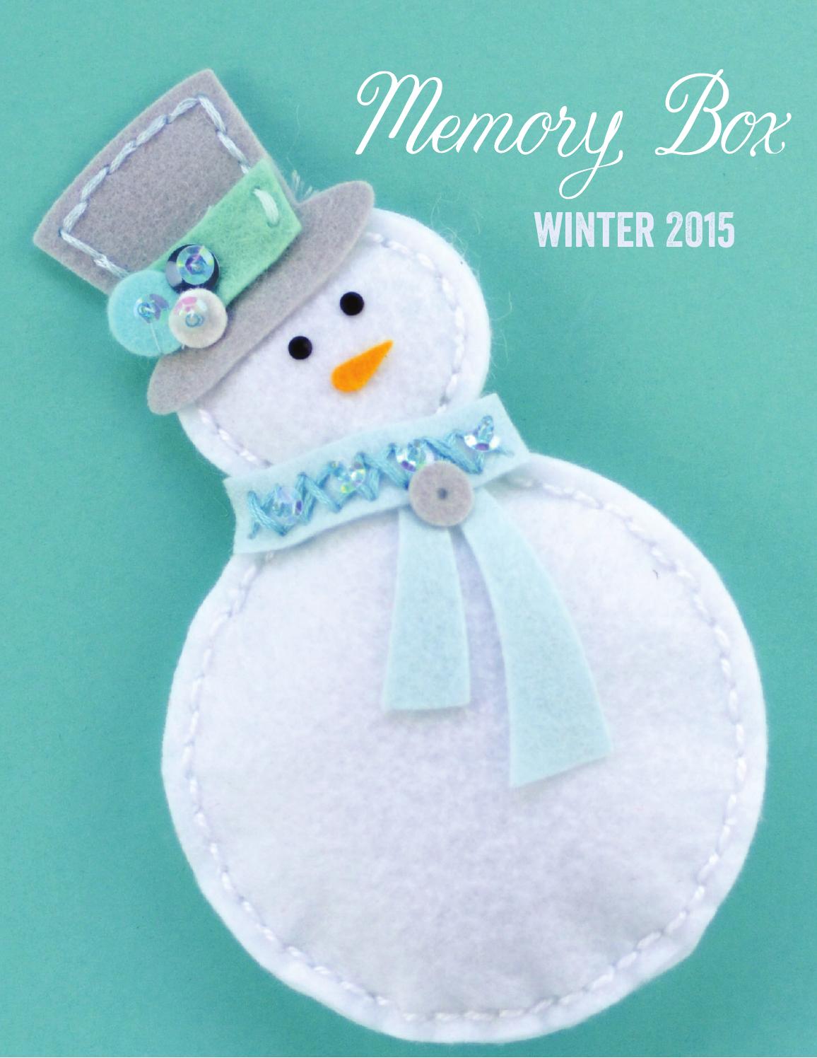 Memory Box 2015 Winter Catalog by MemoryBoxInc - Issuu