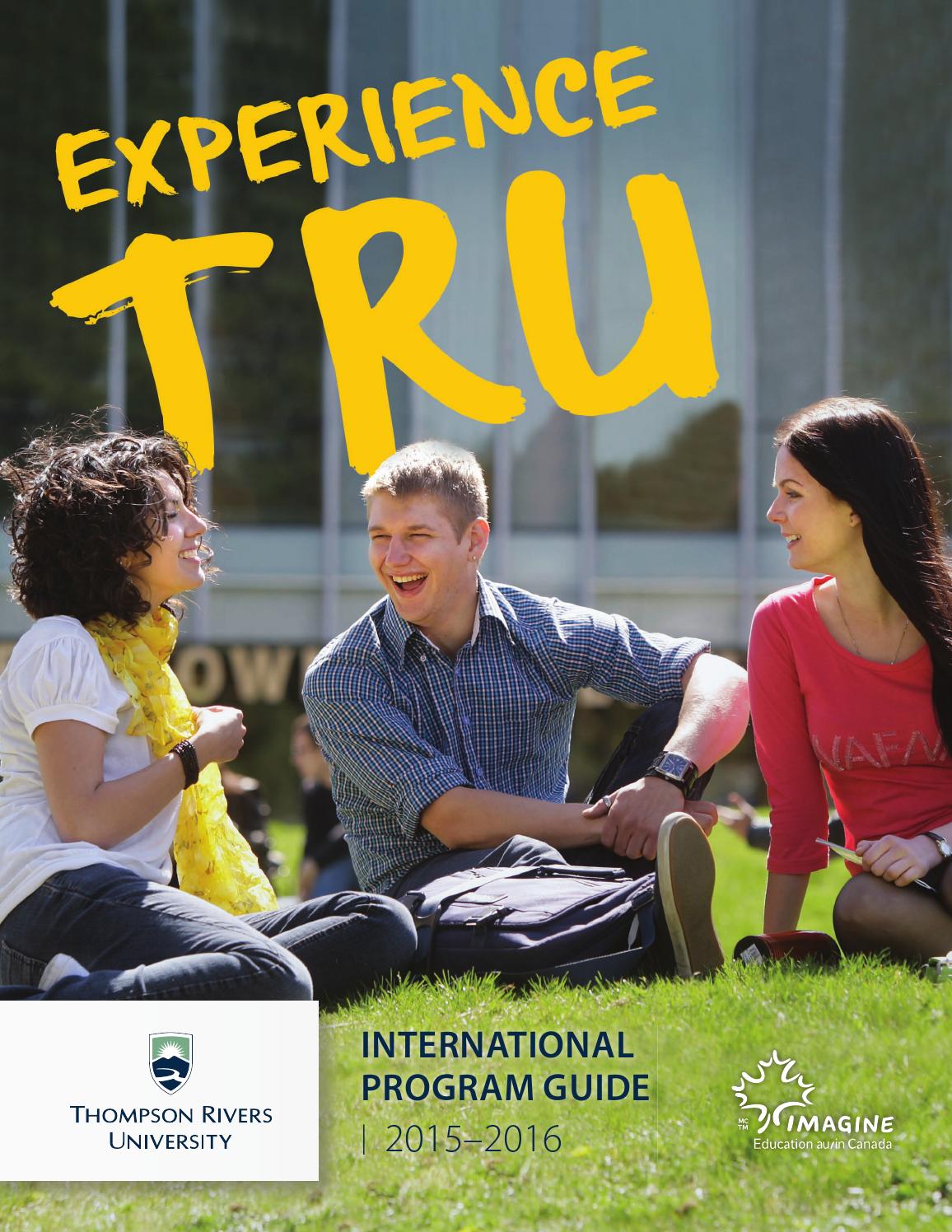 TRU Language + Culture Program Guide 2016 English by Thompson Rivers ...
