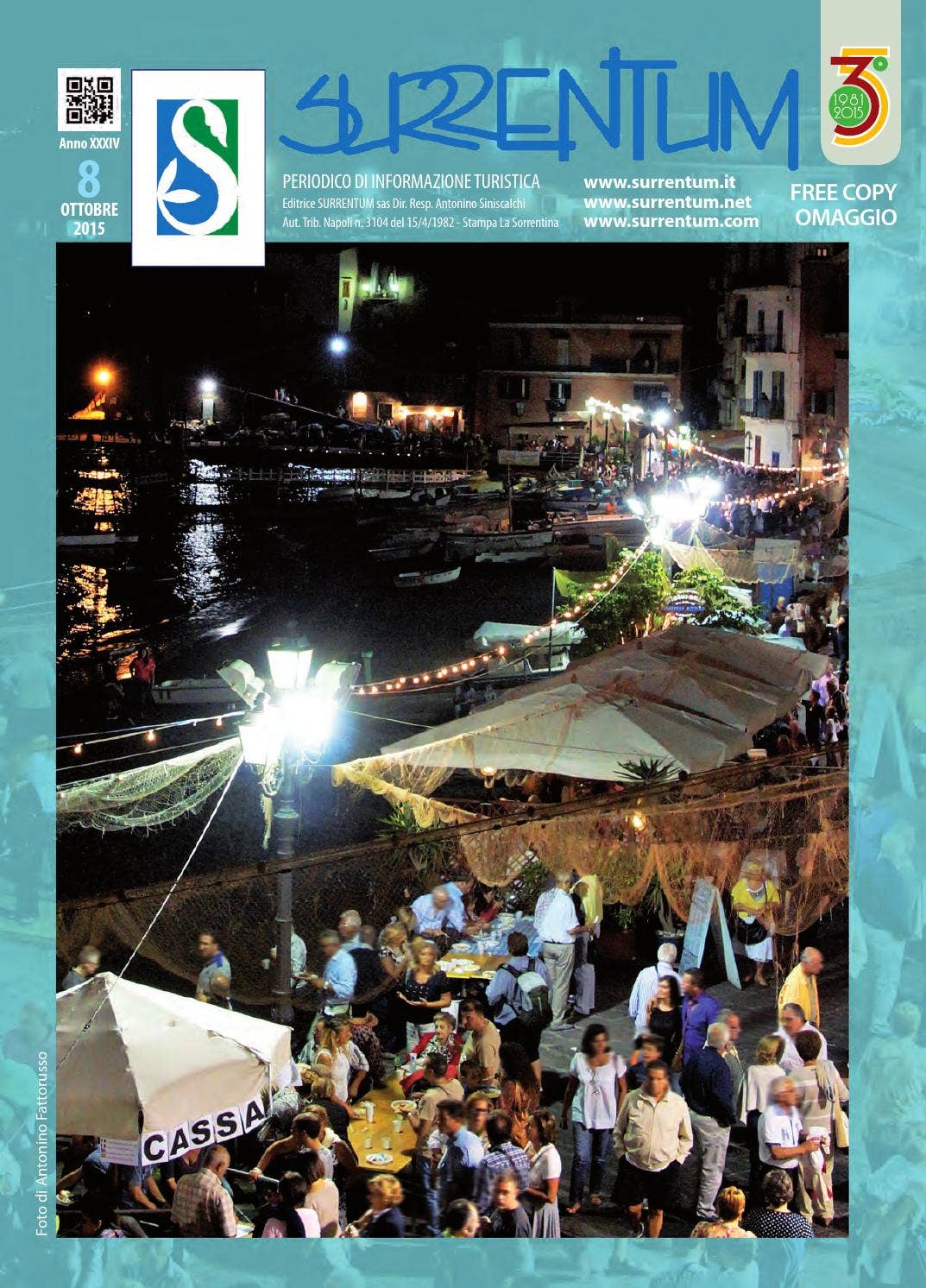 Surrentum - Ottobre 2015 by Surrentum Magazine - Issuu