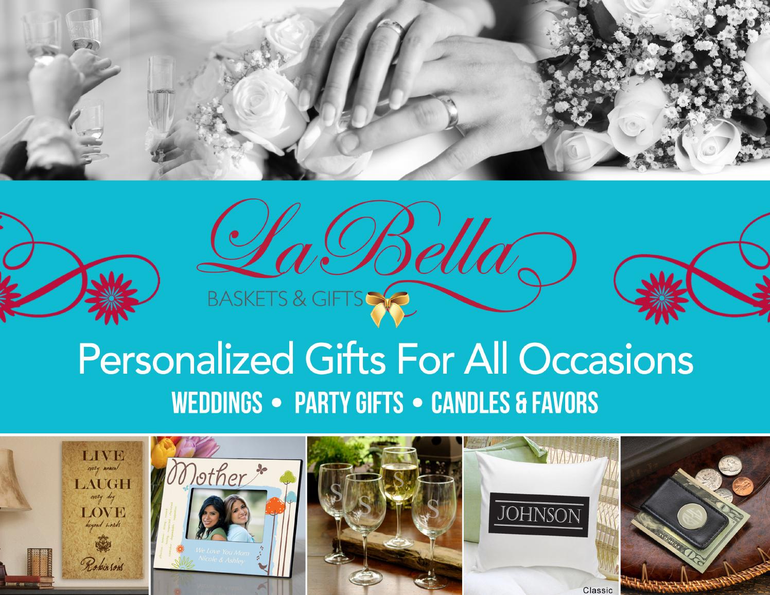 La Bella Baskets & Gifts Personalized Gifts by La Bella Baskets - Issuu
