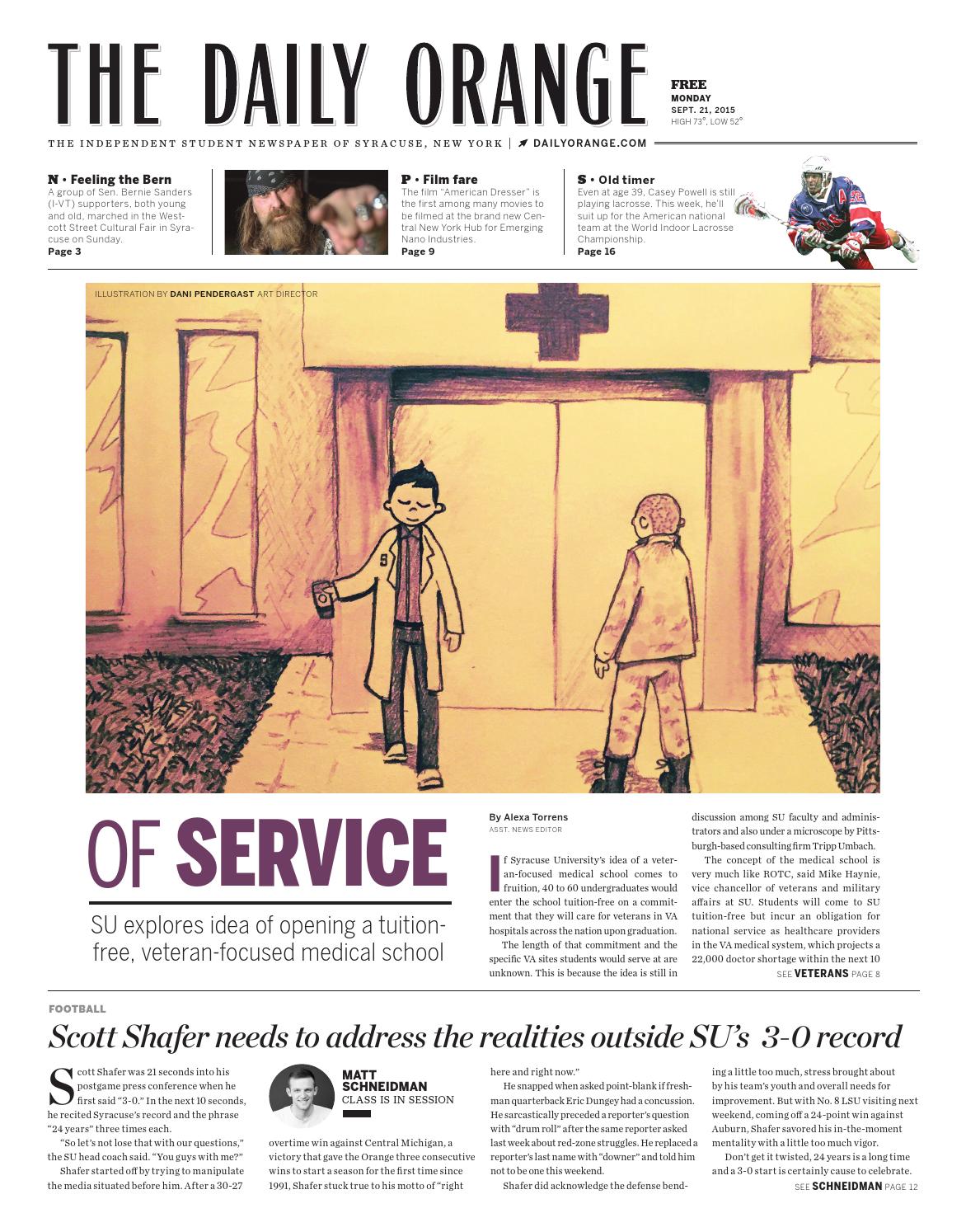 Sept. 21, 2015 by The Daily Orange - Issuu