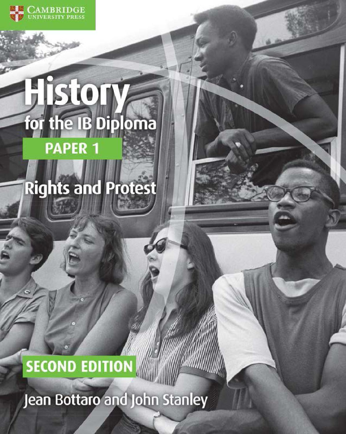 Preview History for the IB Diploma Paper 1: Rights and Protest by ...