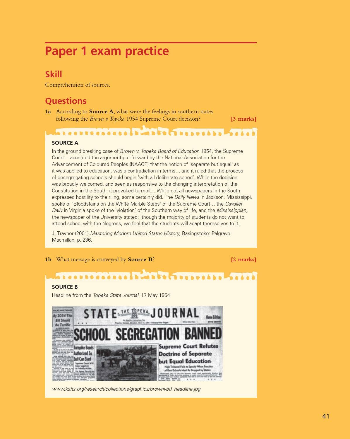 Preview History for the IB Diploma Paper 1: Rights and Protest by ...