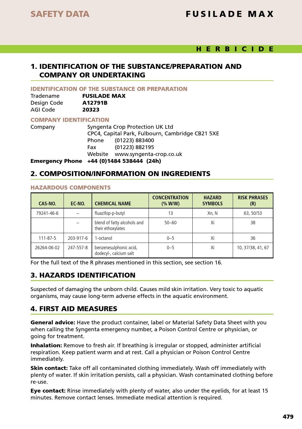 Fusilade max by WynnstayGroup - Issuu