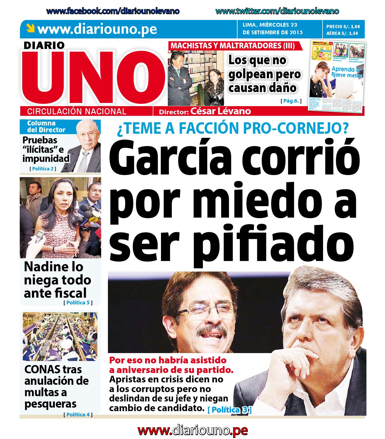 Diario UNO - 23 Setiembre 2015 by Diario UNO - Issuu