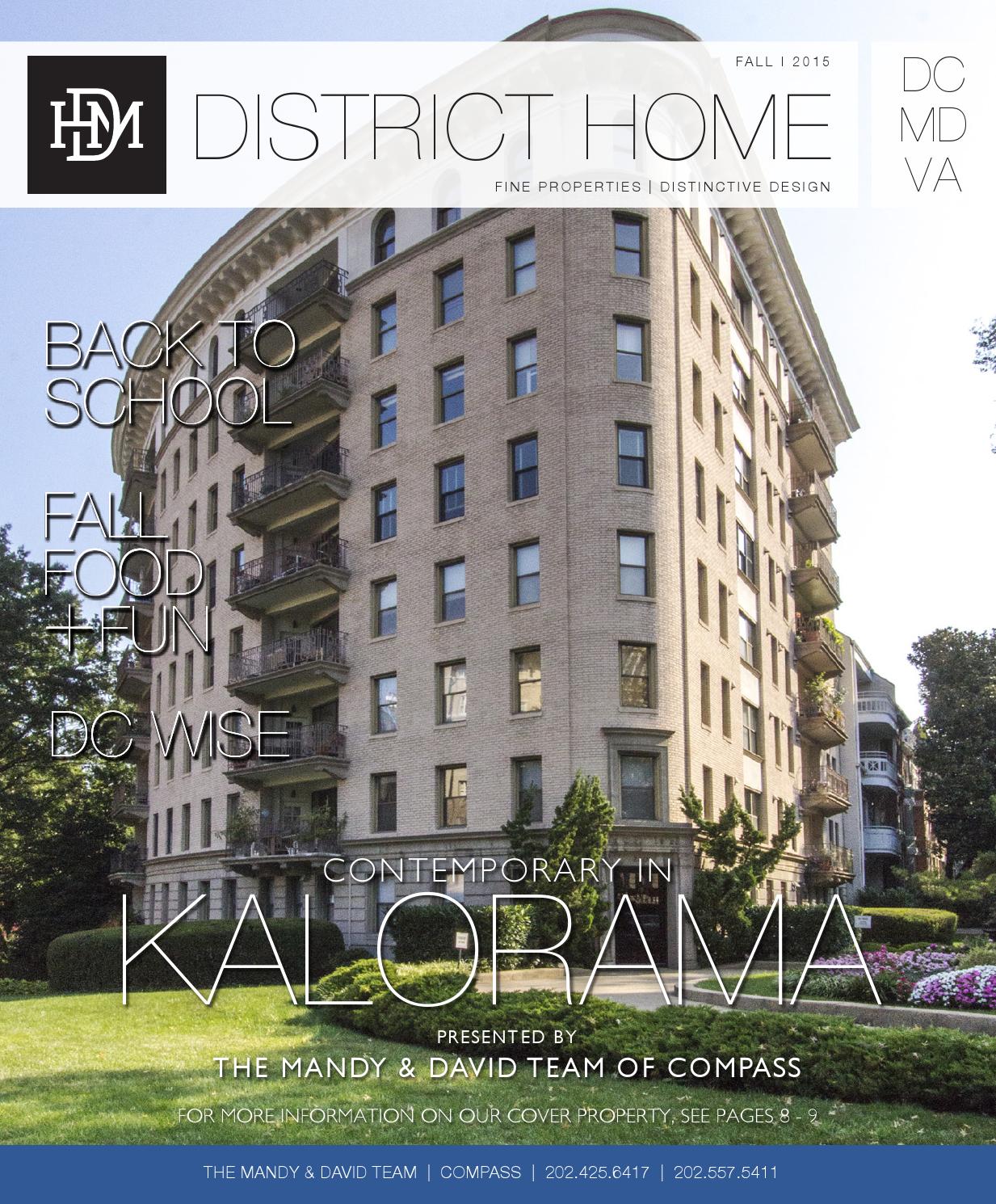 District Home Magazine - Fall I 2015 by DHM Media - Issuu