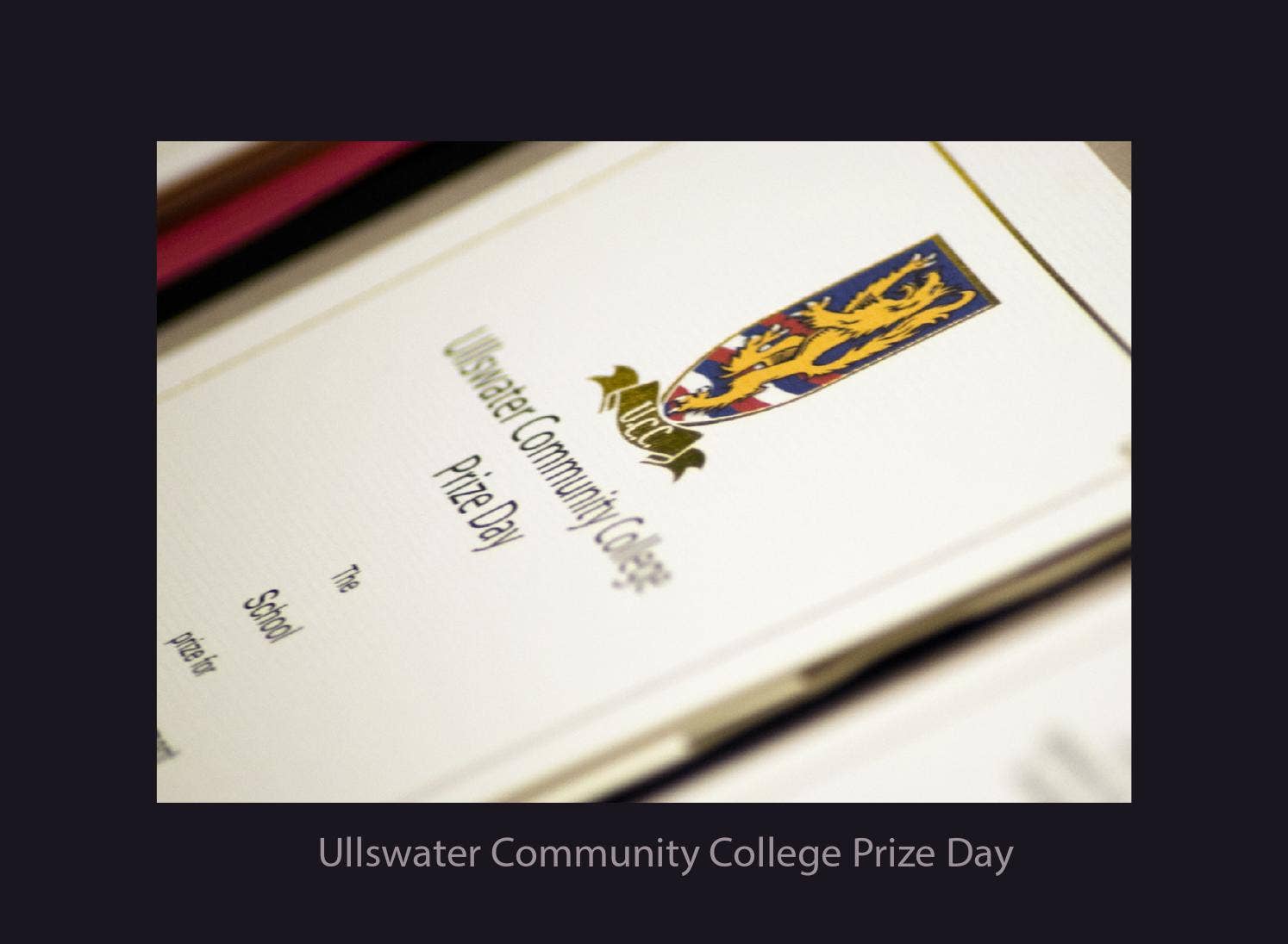 Prize Day Pamphlet by Ullswater Community College - Issuu