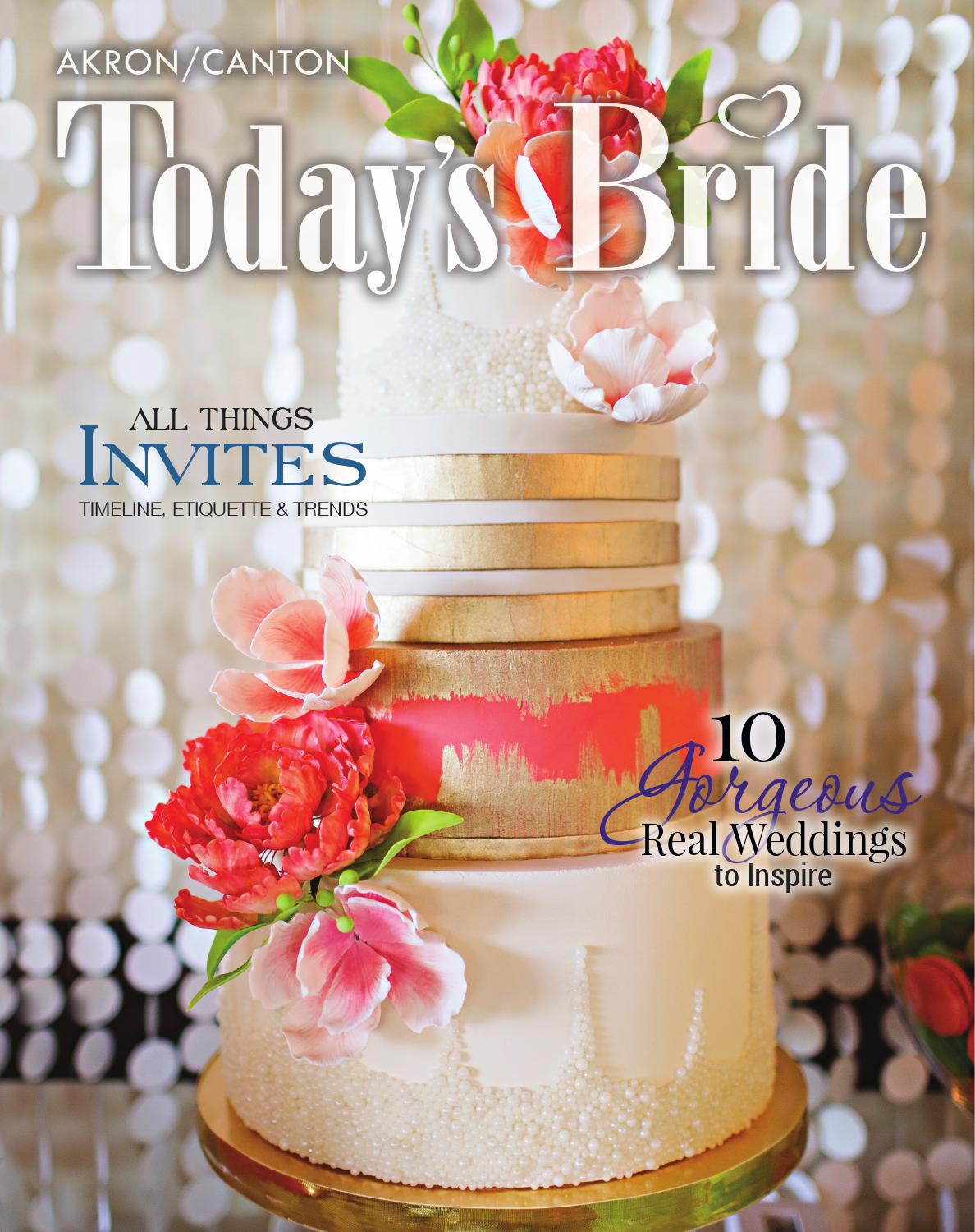 Todays Bride 2016 - Akron by Today's Bride Magazine & Shows - Issuu