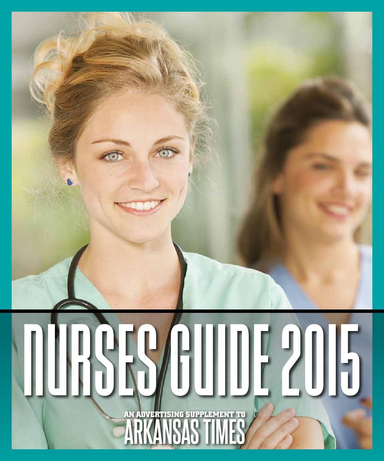 Nurse Guide 2015 by Arkansas Times - Issuu
