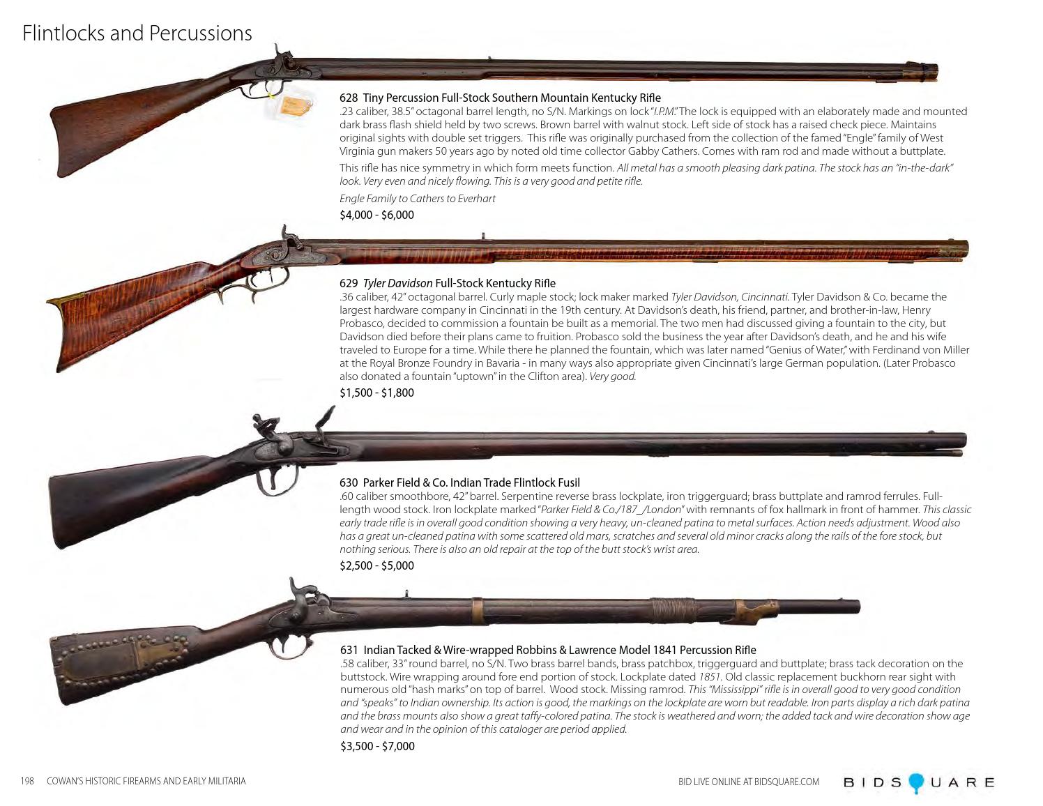 Historic Firearms and Early Militaria by Cowan's Auctions - Issuu