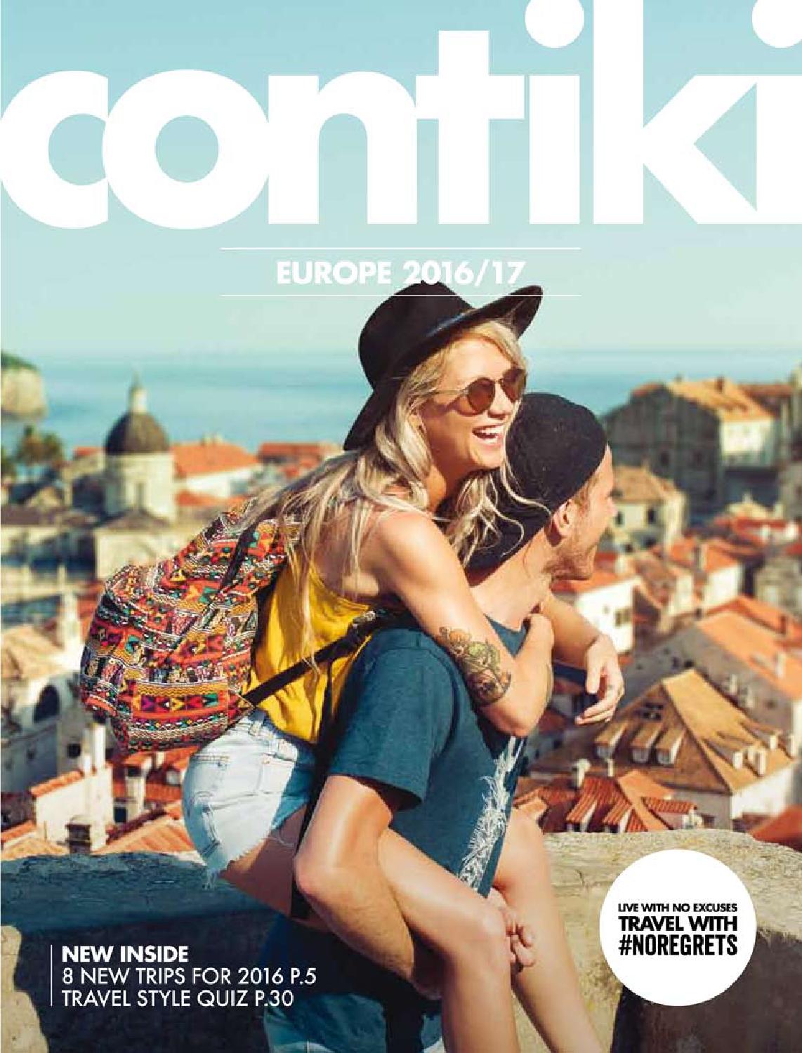 Contiki Holidays Europe eBrochure (CAD) 2016/17 by Contiki - Issuu