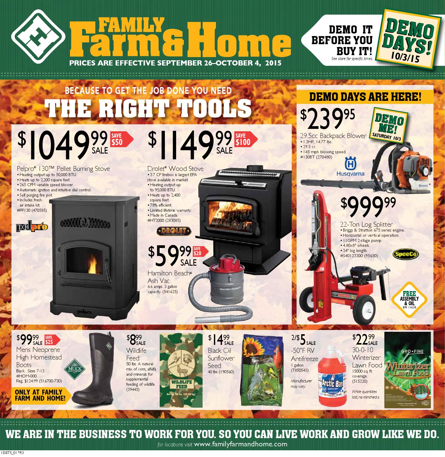 Archived, Inactive Ad: Family Farm & Home SET5 Ad (Effective September ...