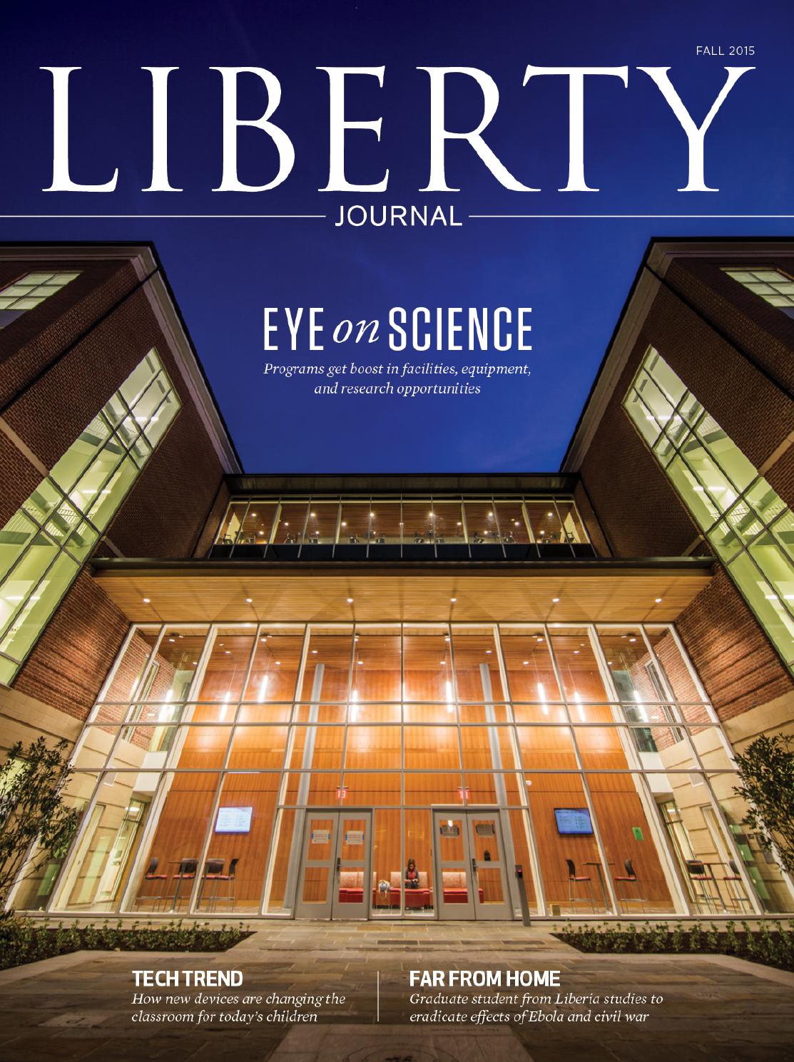 Liberty Journal Fall 2015 by Liberty University - Issuu