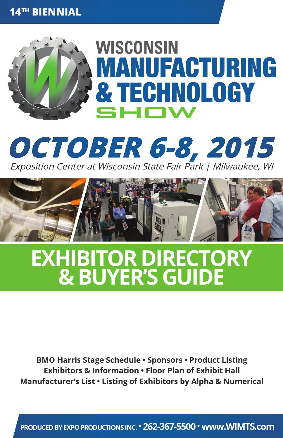 2015 Wisconsin Manufacturing & Technology Show by Material Handling ...