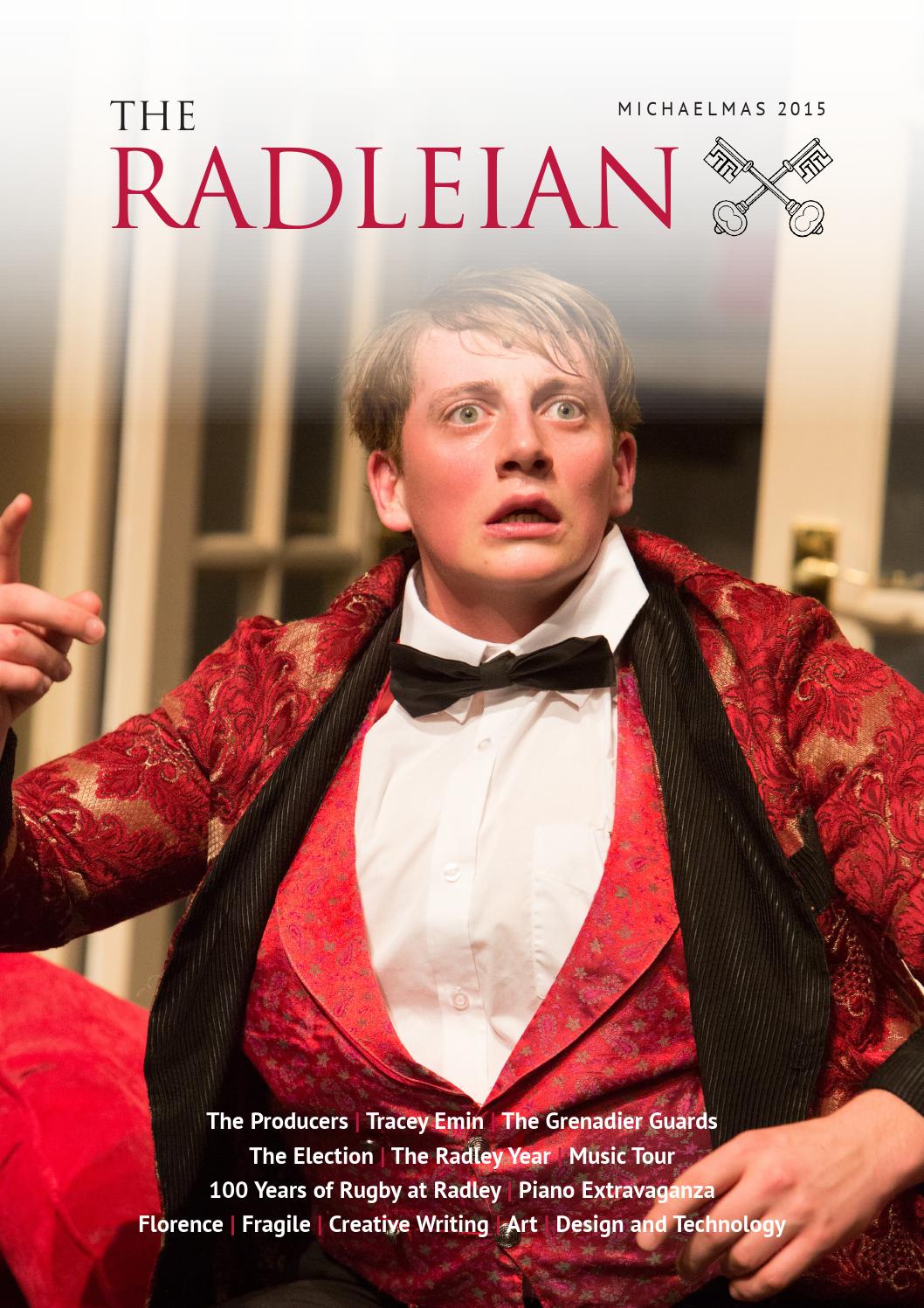 Radleian MT 2015 by Radley College - Issuu