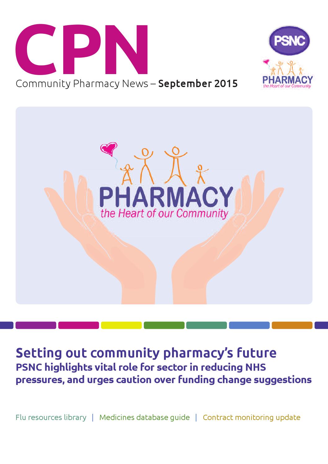 September 2015 CPN by Community Pharmacy England - Issuu