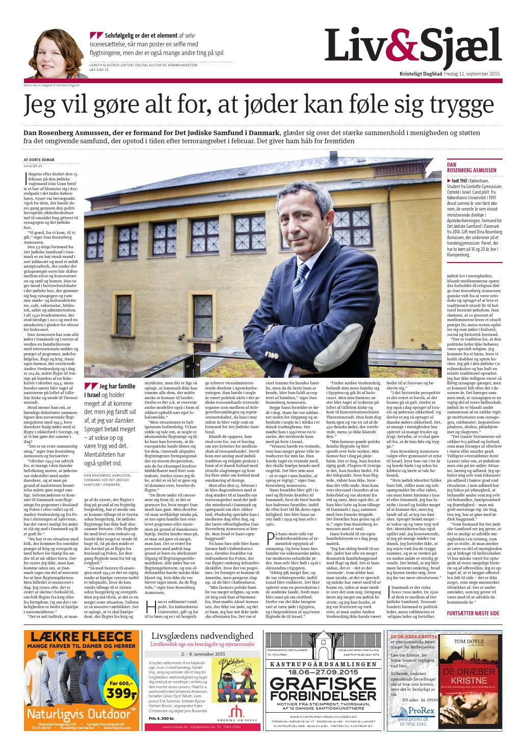 Kristeligt Dagblad den 11 september 2015 by Kristeligt Dagblad - Issuu
