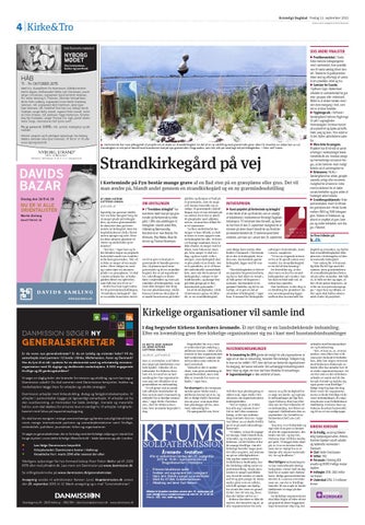 Kristeligt Dagblad den 11 september 2015 by Kristeligt Dagblad - Issuu