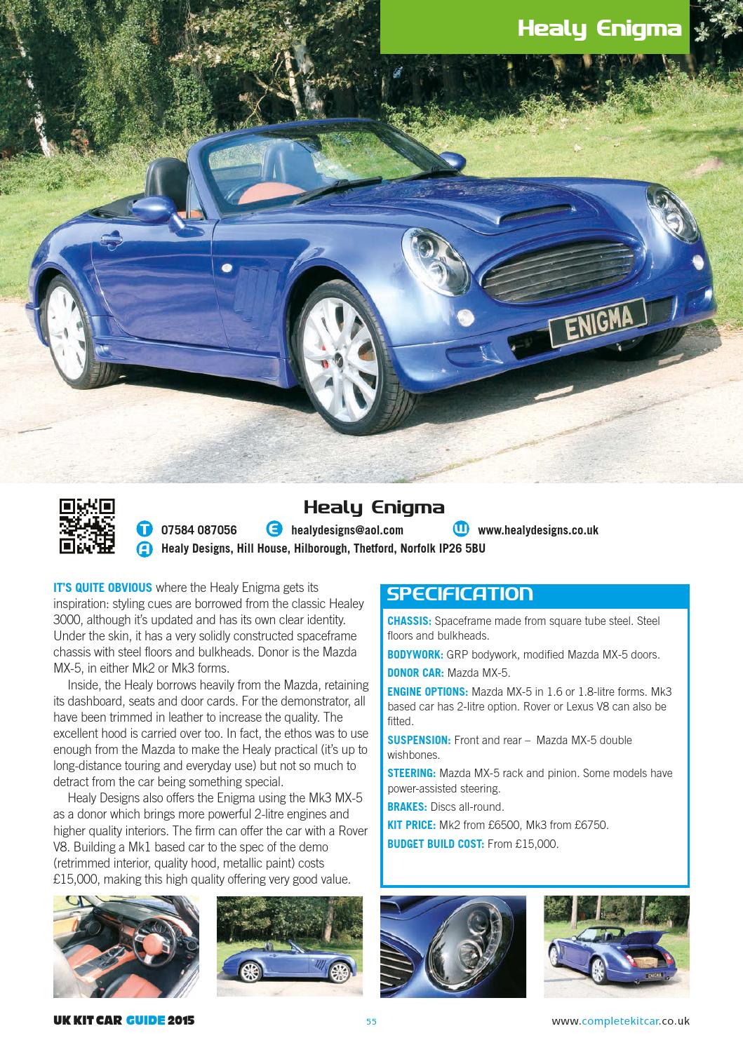 UK Kit Car Guide 2015 by Panda Creative Ltd - Issuu