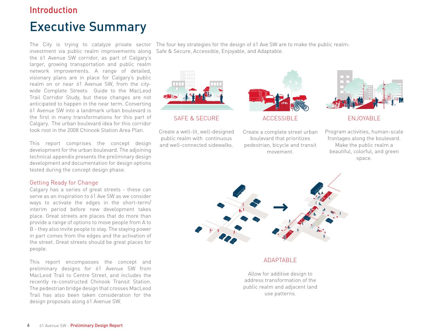 Preliminary Design Report: 61 Ave SW, Calgary by Gehl - Making Cities ...