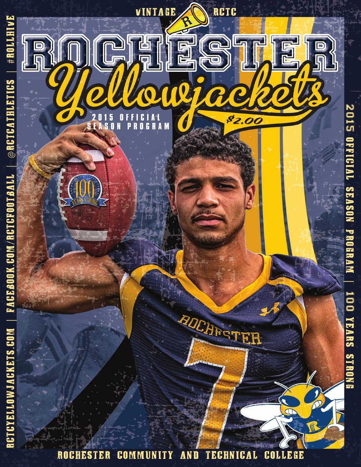 RCTC 2015 Football Season Program by Rochester Community and Technical ...