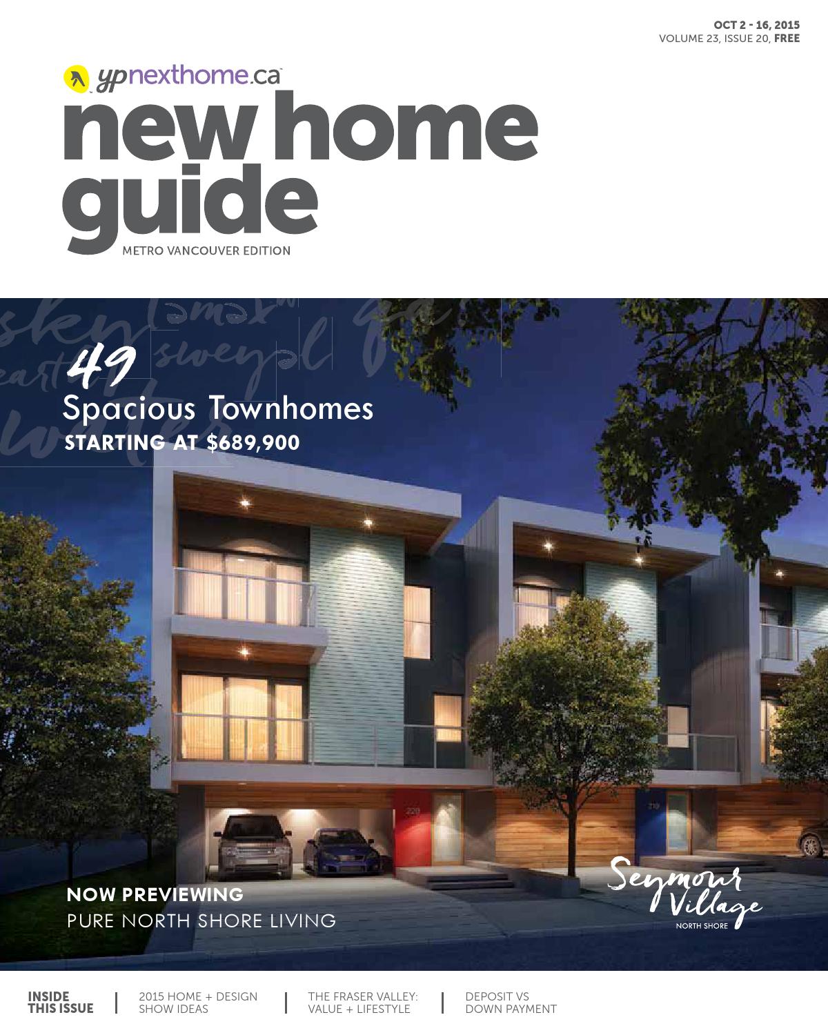 BC New Home Guide - Oct 2, 2015 by NextHome - Issuu