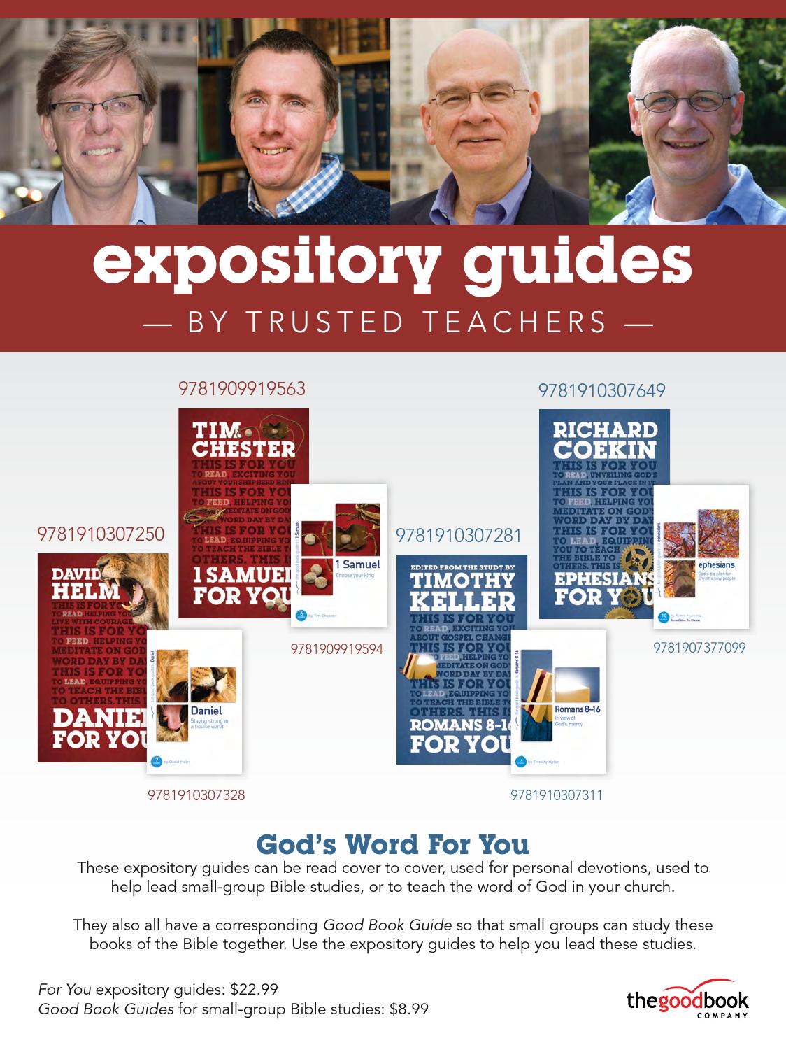 The Good Book Company - Trade Catalogue 2015 by The Good Book Company ...