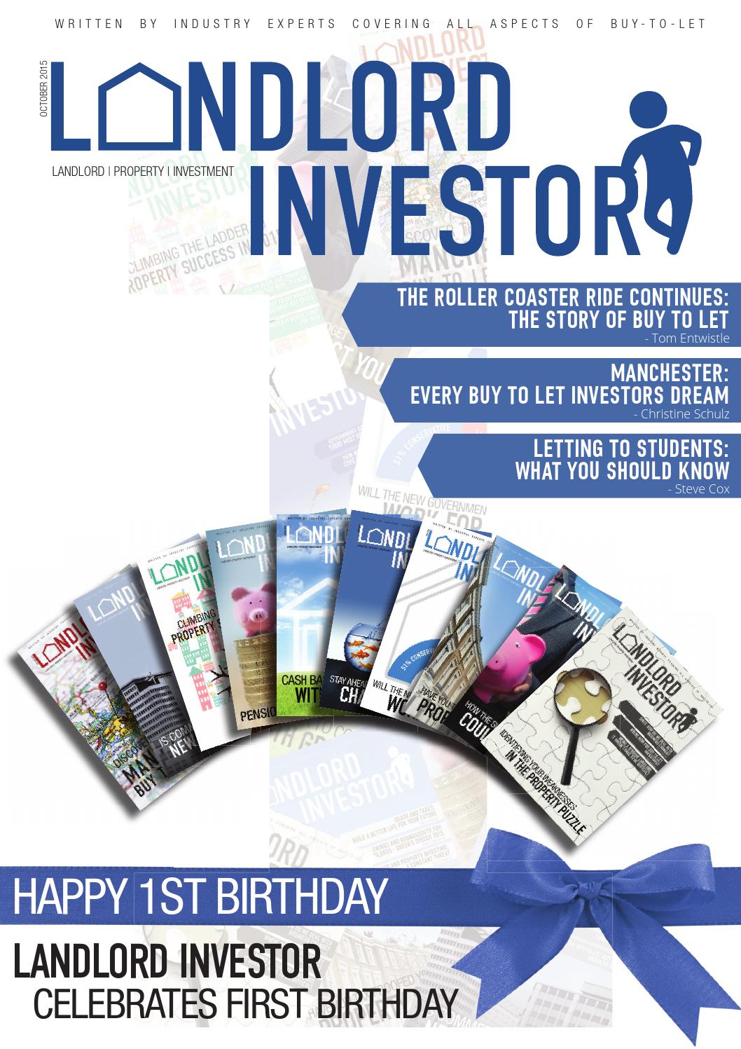 Landlord Investor OCT 2015 by Landlord Investor Magazine - Issuu