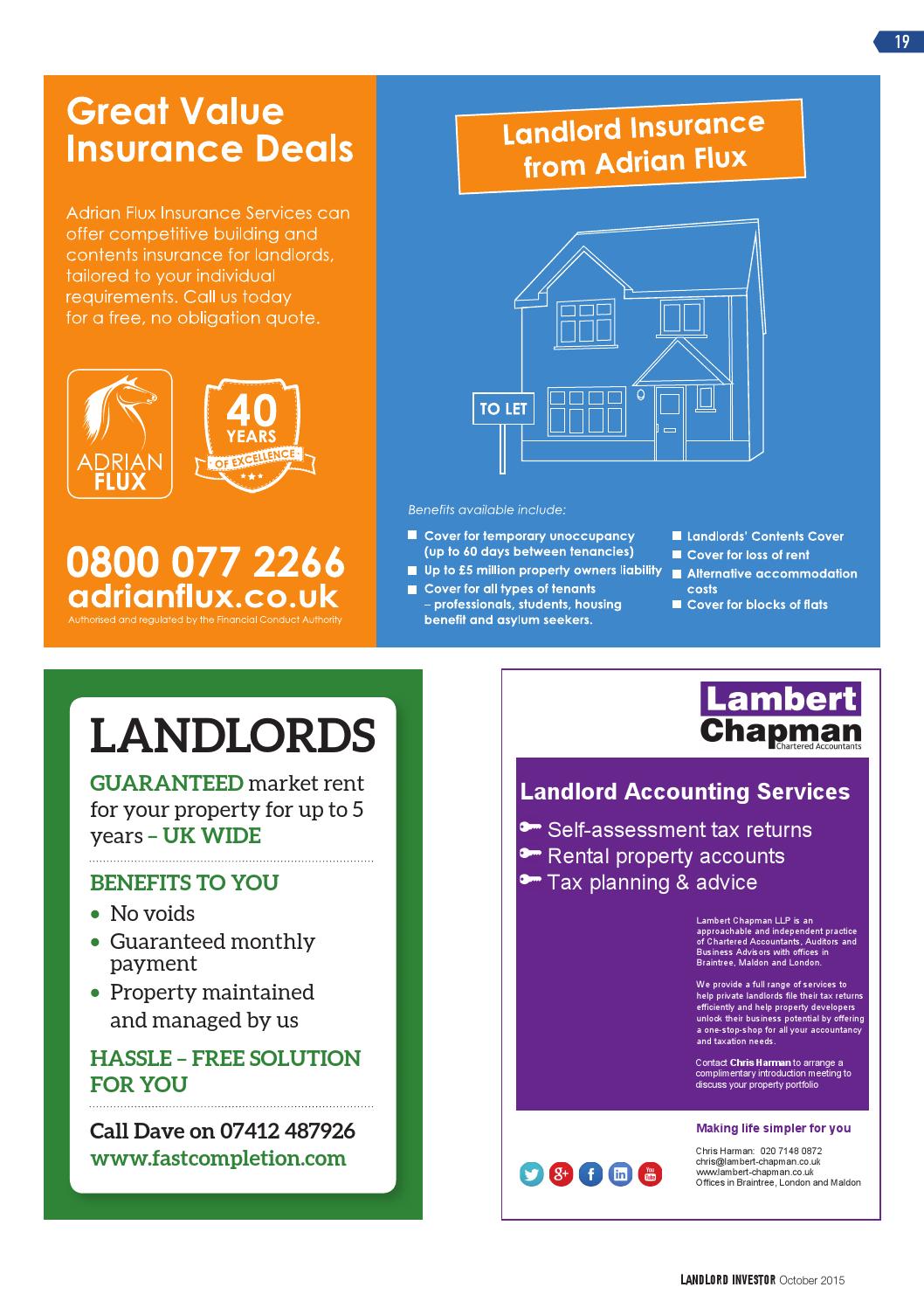 Landlord Investor OCT 2015 by Landlord Investor Magazine - Issuu
