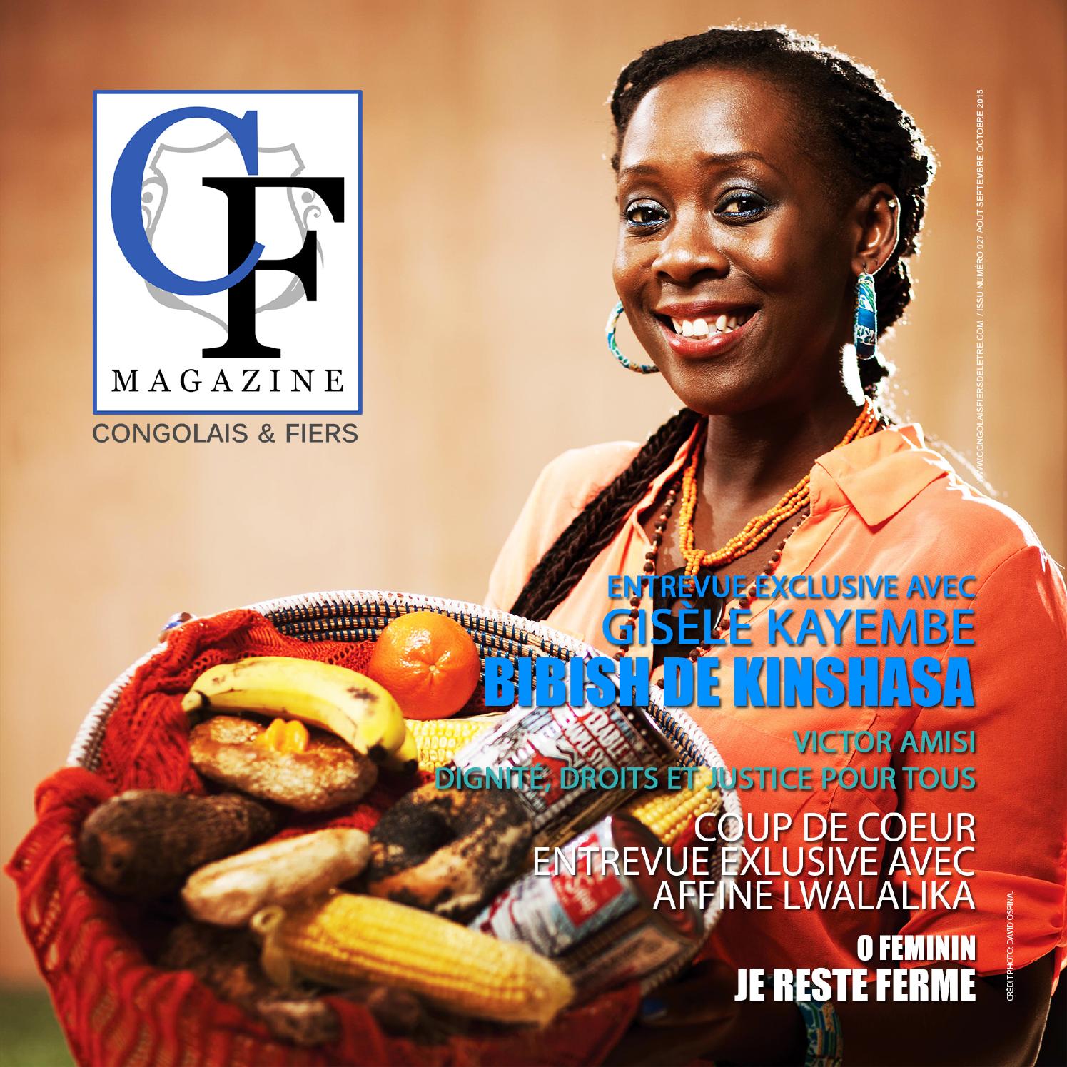 CONGOLAIS FIERS DE L'ÊTRE ISSU 027 by MAGAZINE CONGOLAIS FIERS DE L ...