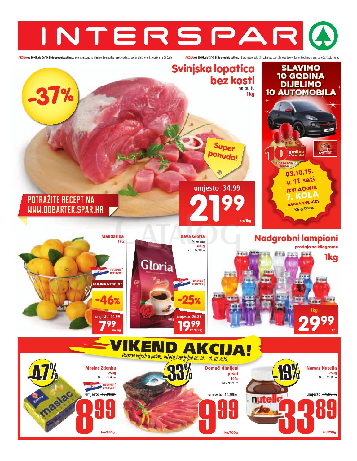 Interspar katalog akcija od 30.09.-13.10.2015. by Catalog.hr - Issuu