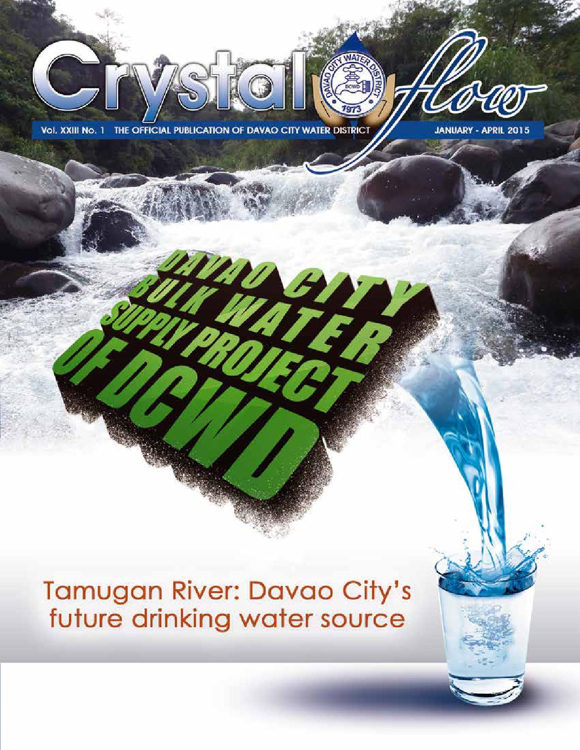 Crystal Flow 2015 January - April by Davao City Water District - Issuu