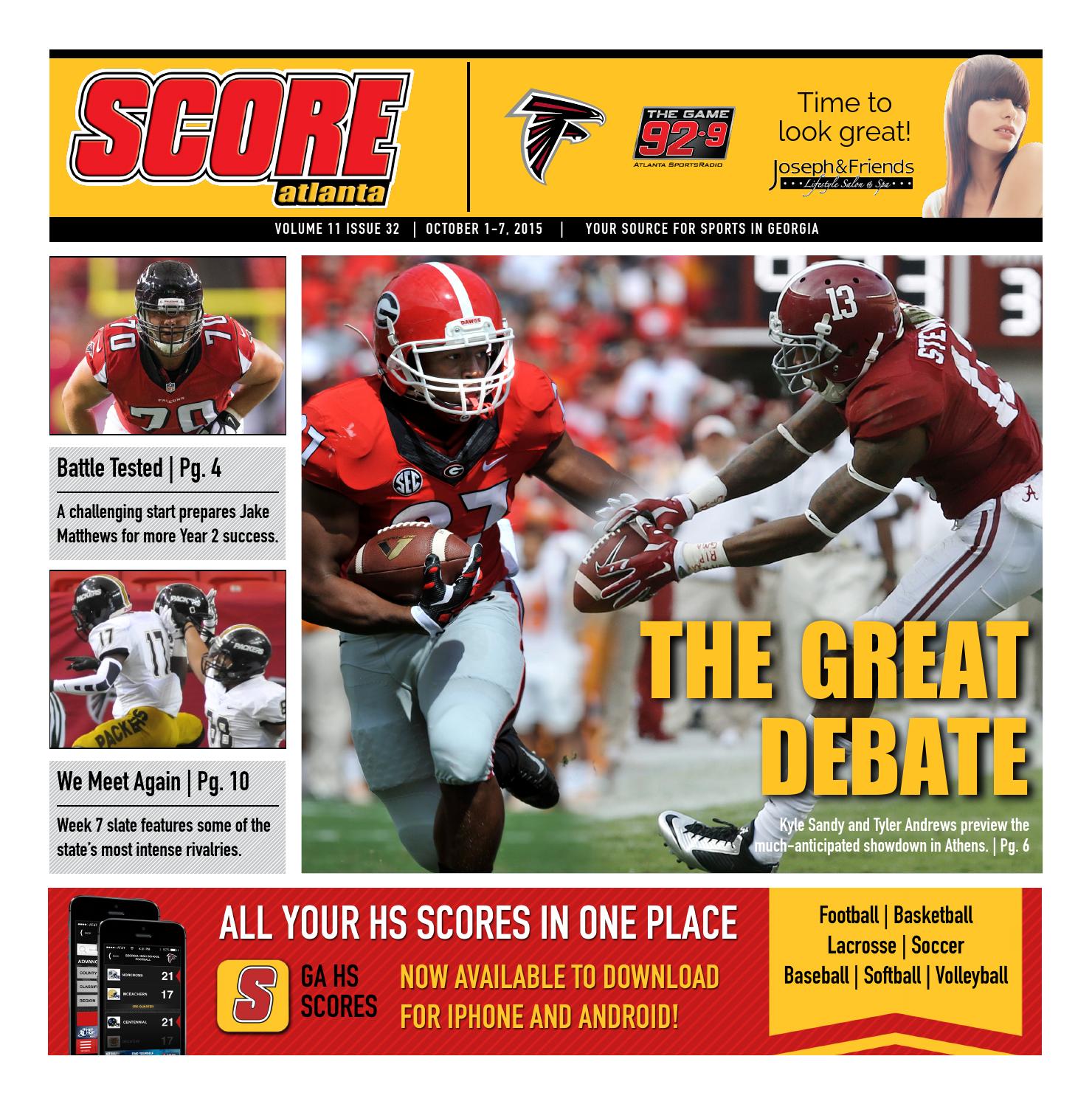 Score Atlanta Vol. 11 Issue 32 by Score Atlanta - Issuu