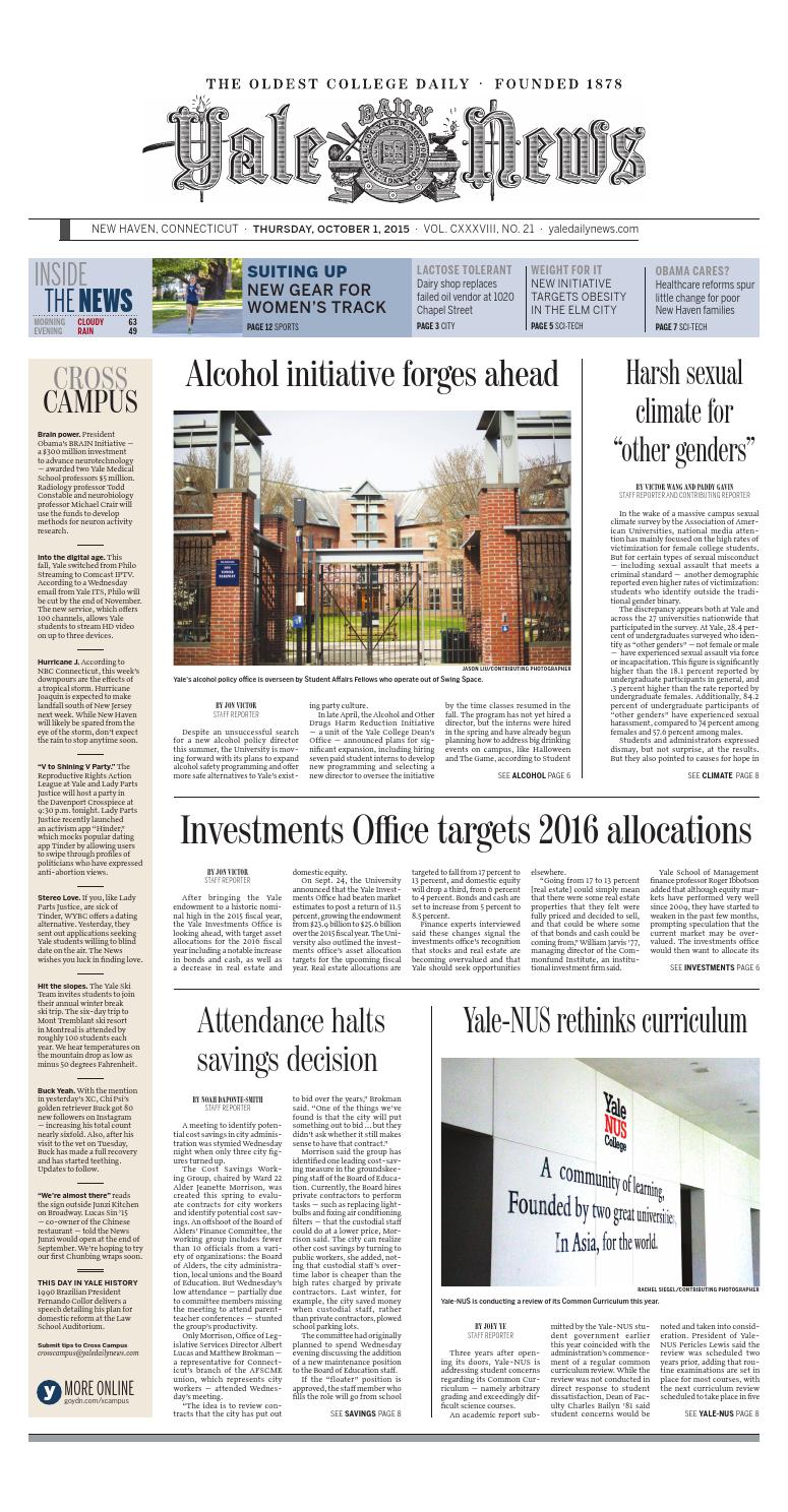 Today's Paper by Yale Daily News - Issuu